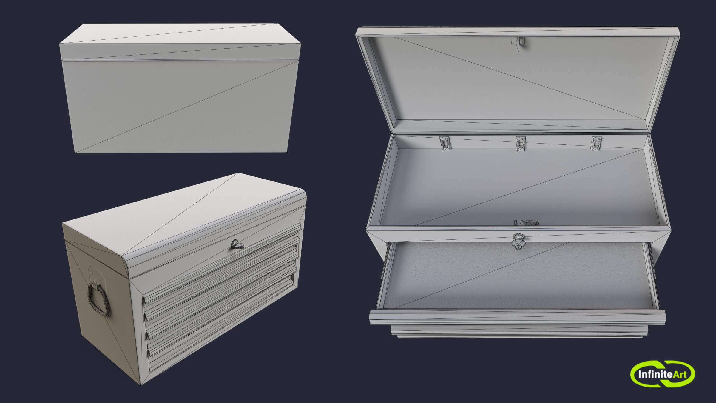 Tool Box - 3D Model by INFINITE ART SOLUTIONS