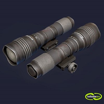 Under - Barrel Lantern 3D Model by INFINITE ART SOLUTIONS