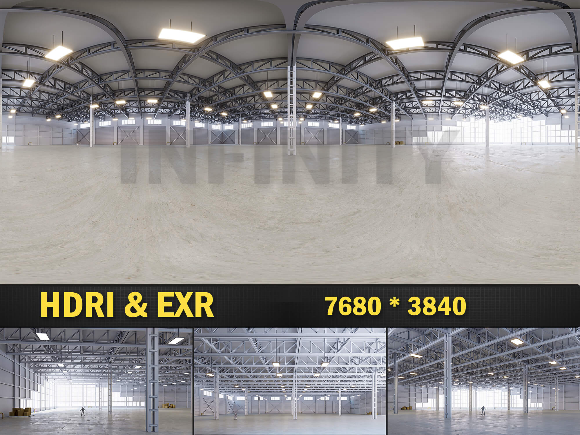 HDRI Warehouse 12 - HDR Image by infinity vision