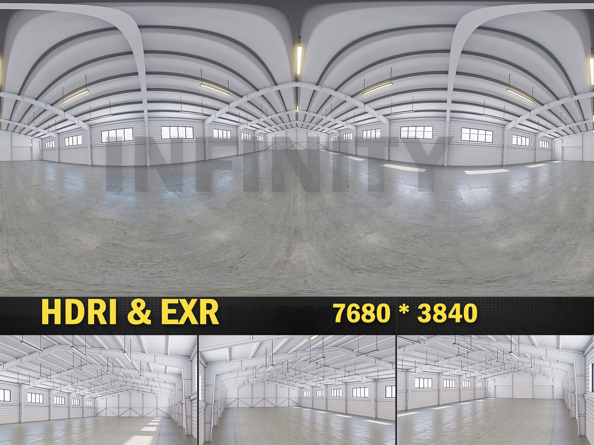 HDRI Warehouse 15 - HDR Image by infinity vision