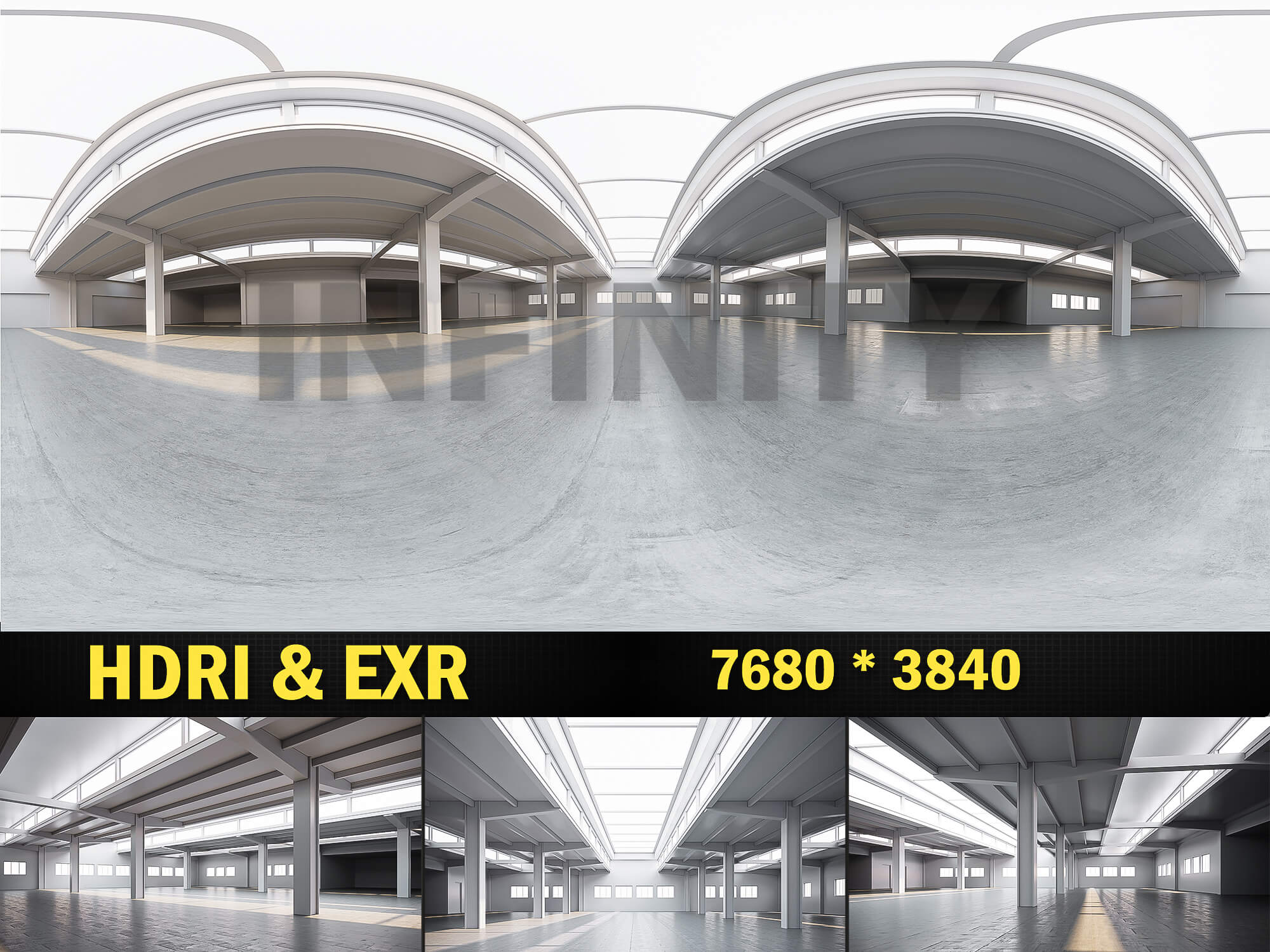 HDRI Warehouse 17 - HDR Image by infinity vision