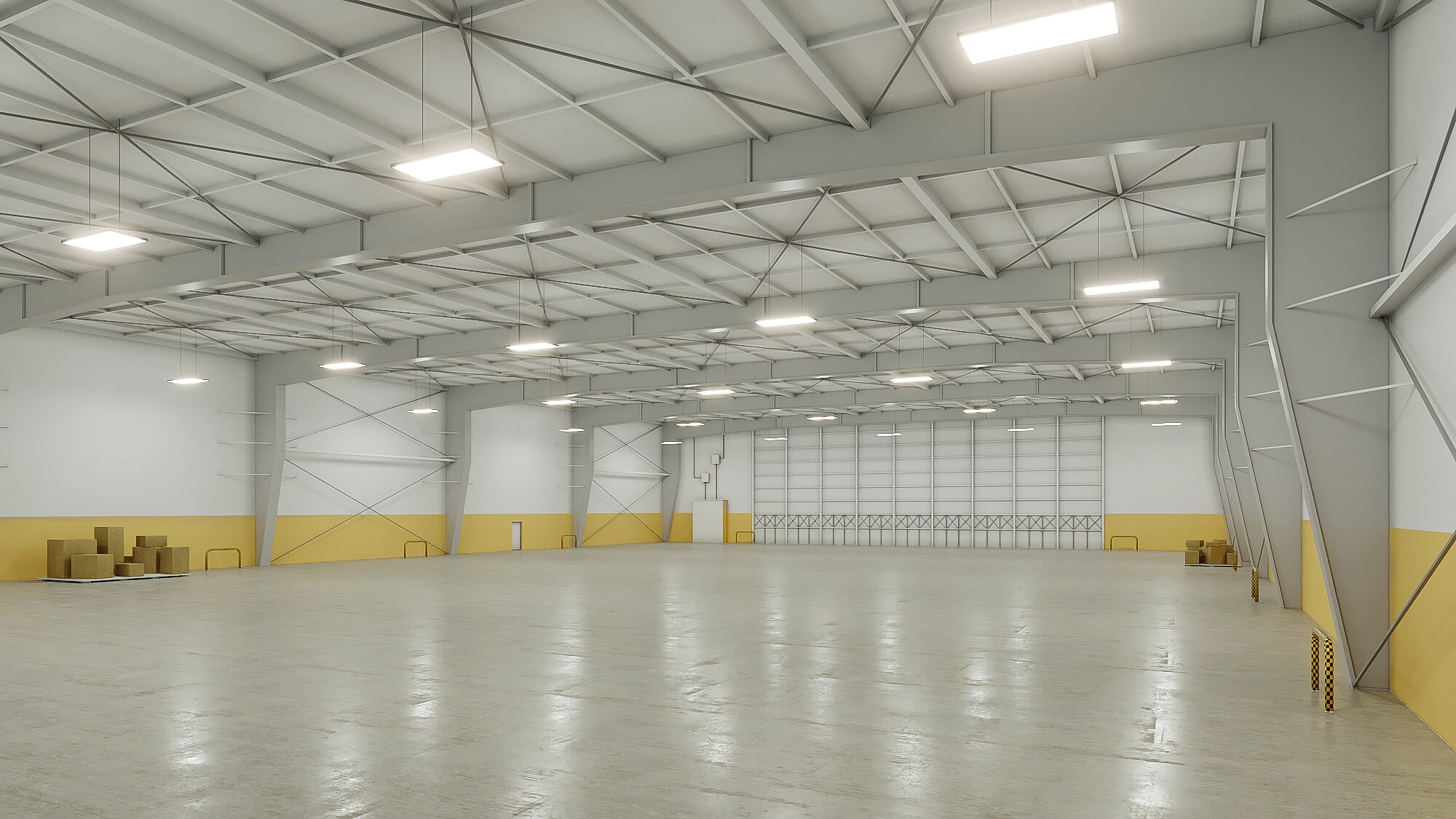 HDRI Warehouse Interior 01 - HDR Image by infinity vision