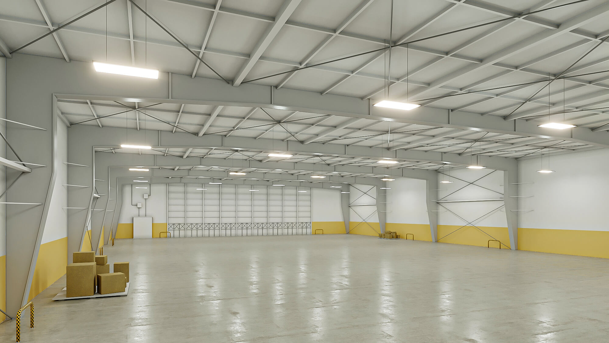 HDRI Warehouse Interior 01 - HDR Image by infinity vision