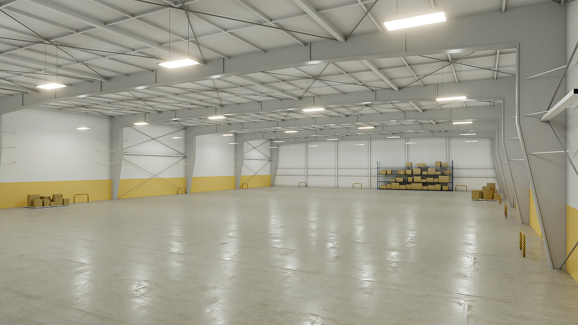 HDRI Warehouse Interior 01 - HDR Image by infinity vision