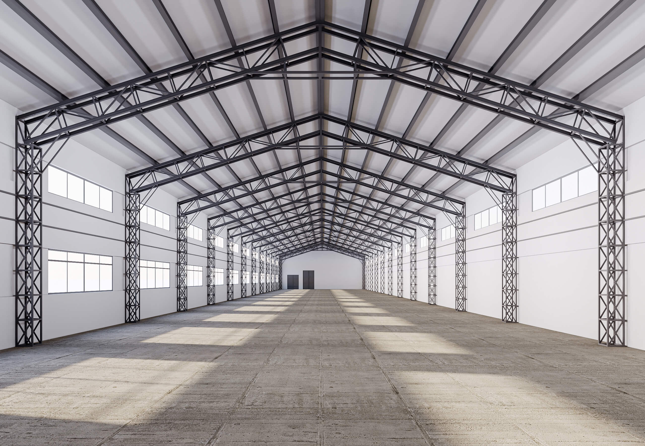 Low Poly Warehouse 02 - 3D Model by infinity vision