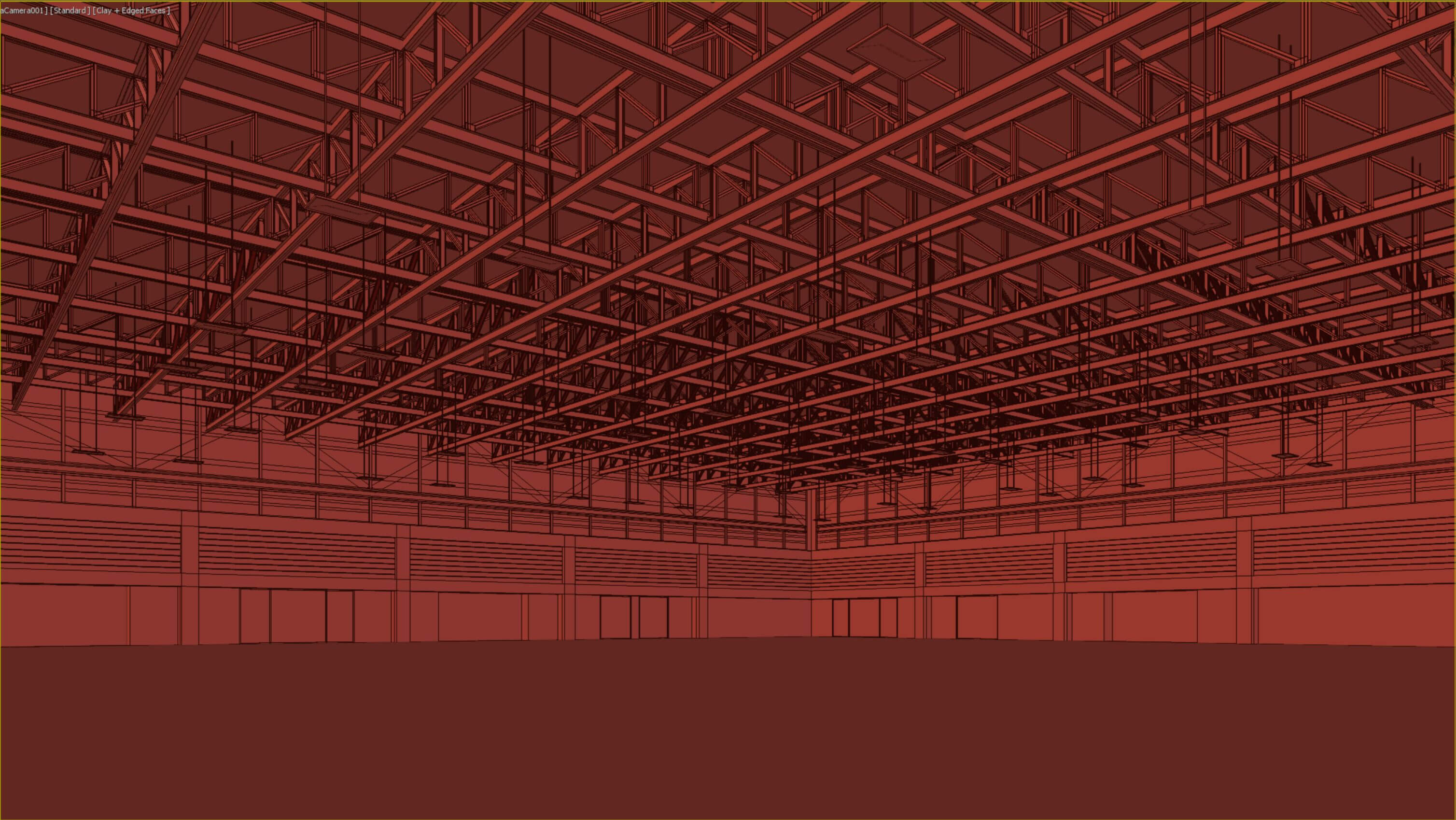 Low Poly Warehouse 11 - 3D Model by infinity vision