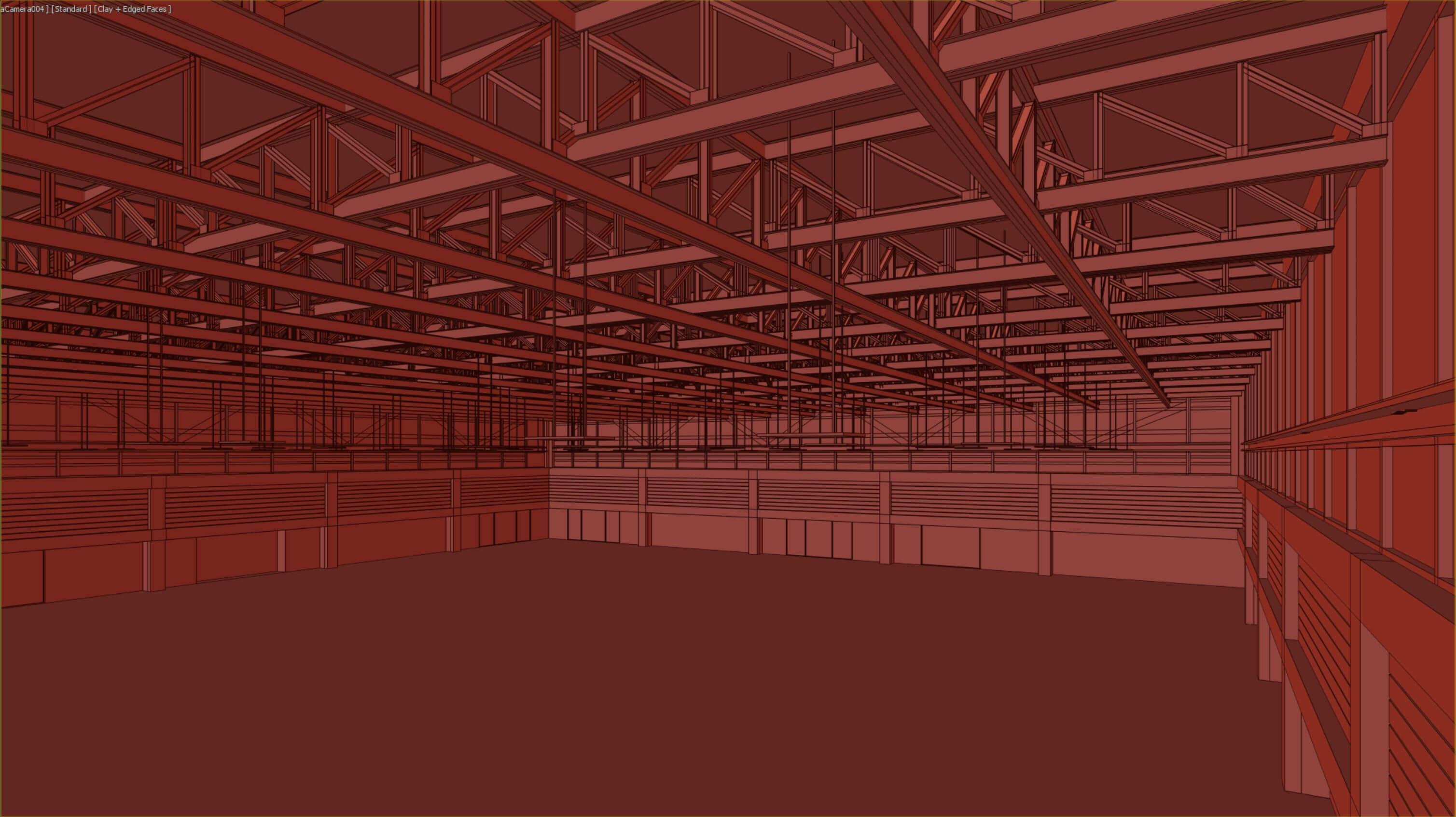 Low Poly Warehouse 11 - 3D Model by infinity vision