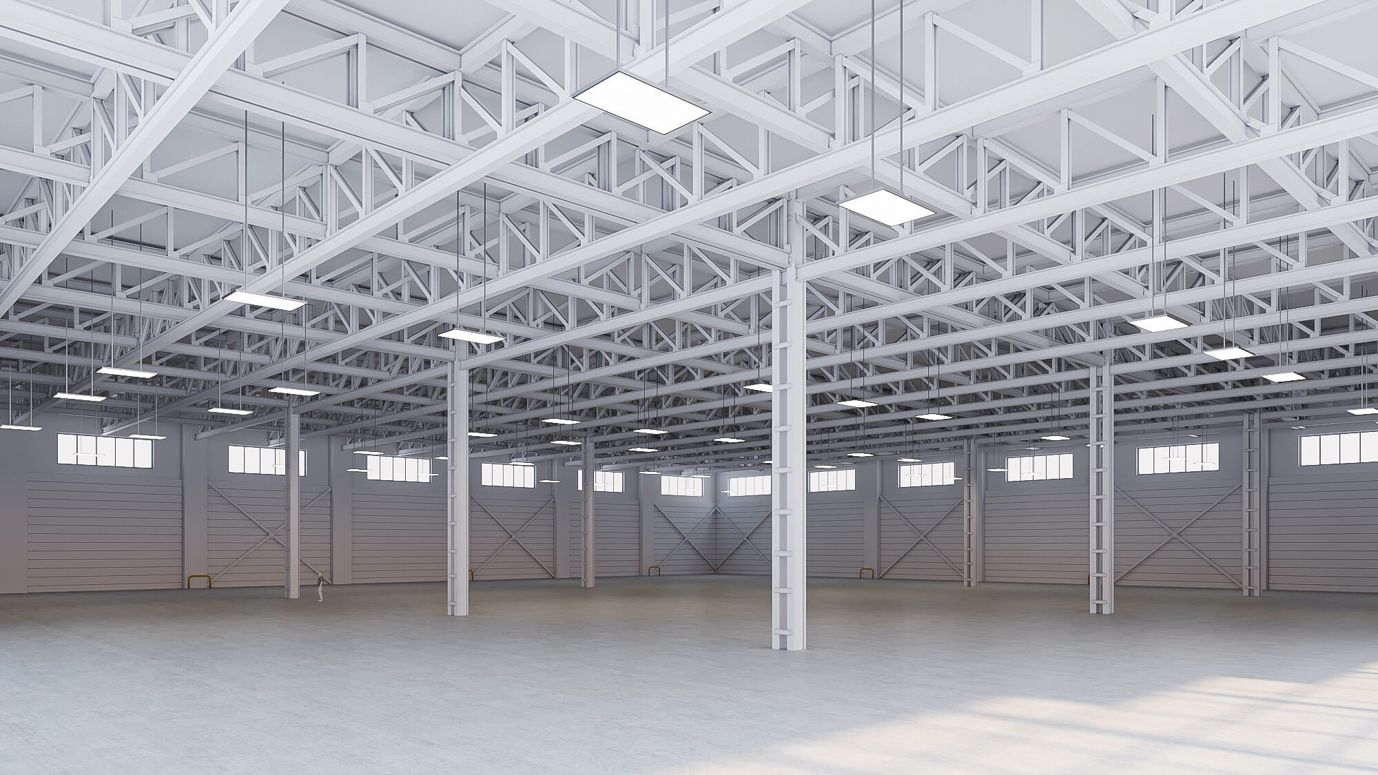 Low Poly Warehouse 12 - 3D Model by infinity vision