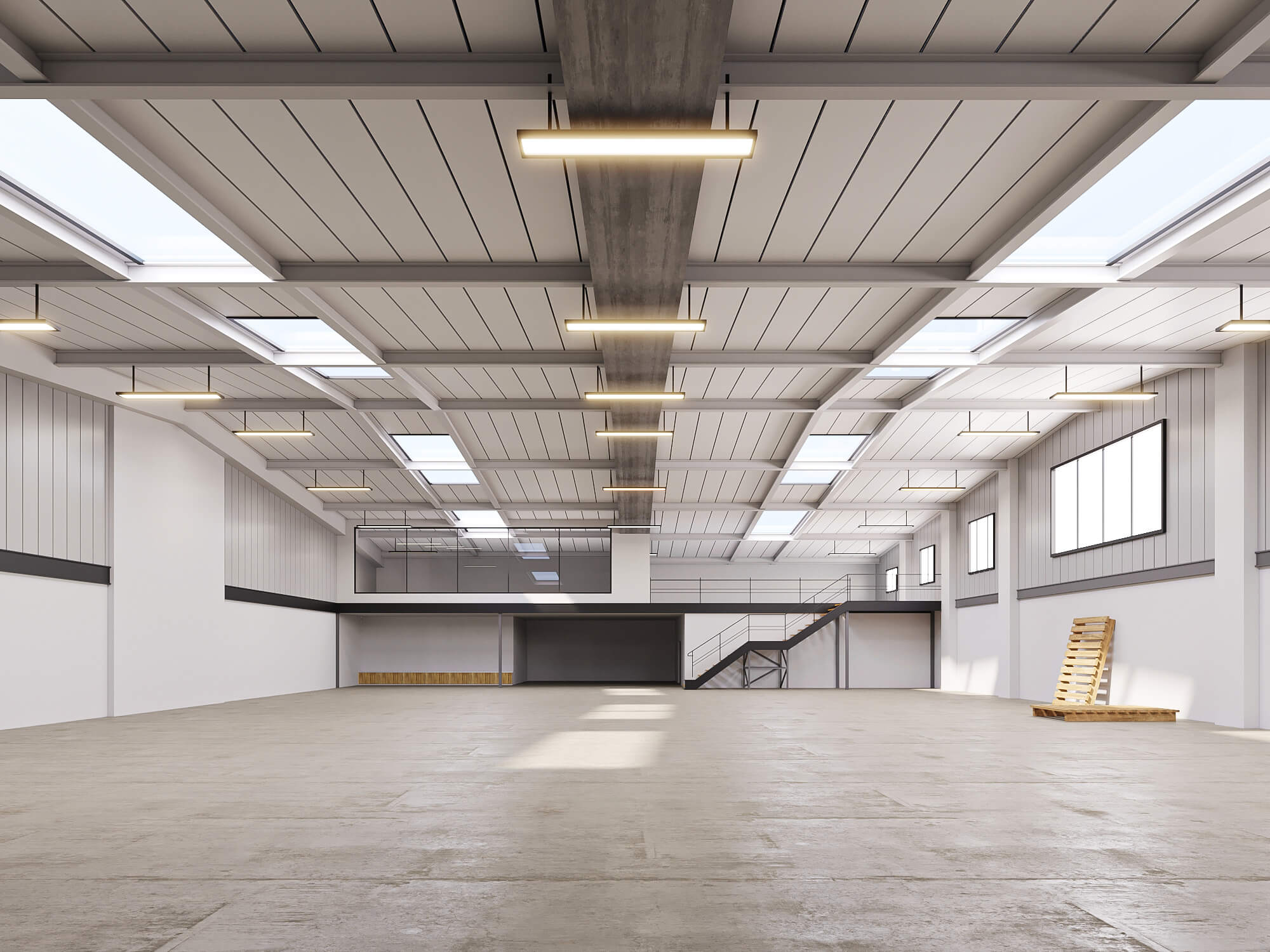 Low Poly Warehouse 14 - 3D Model by infinity vision