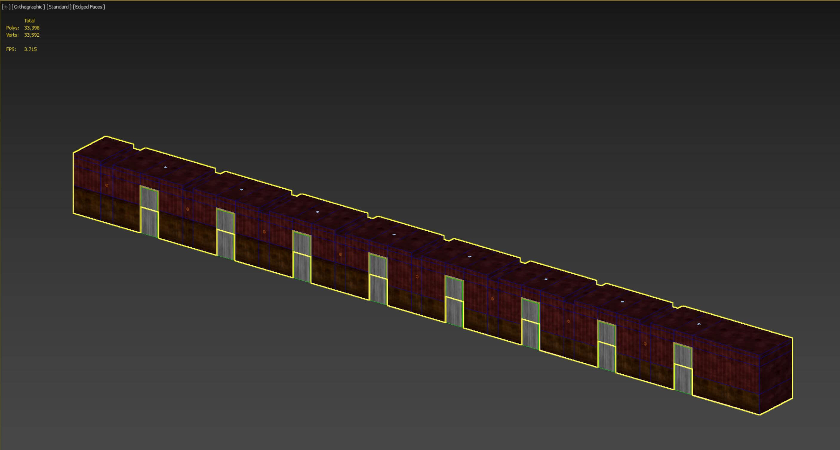 Old Dark Scary Corridor 10 - 3D Model by infinity vision