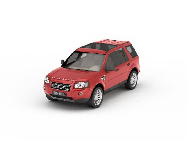 Land Rover Freelander - 3D Model by Inflationfree