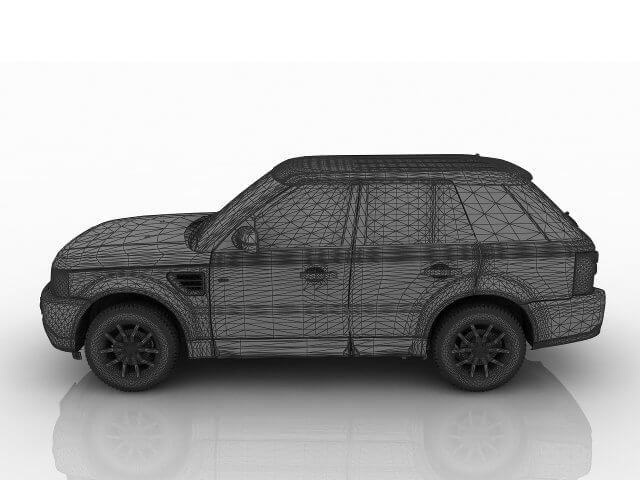 Land Rover - 3D Model by Inflationfree