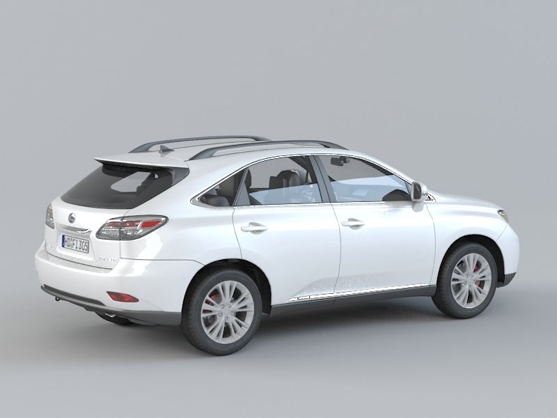 Lexus - 3D Model by Inflationfree