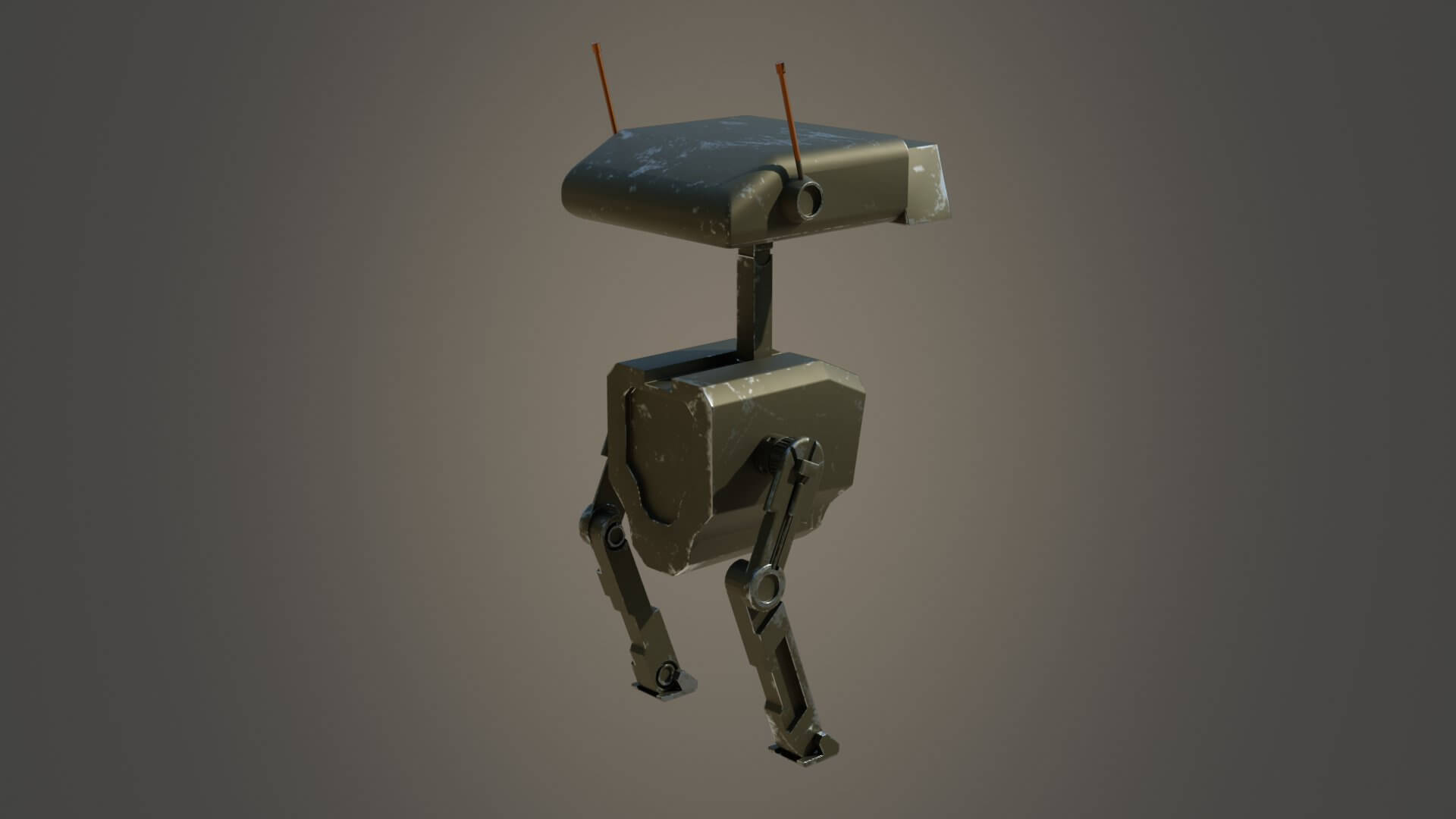 Robot Droid - 3D Model by infocod44