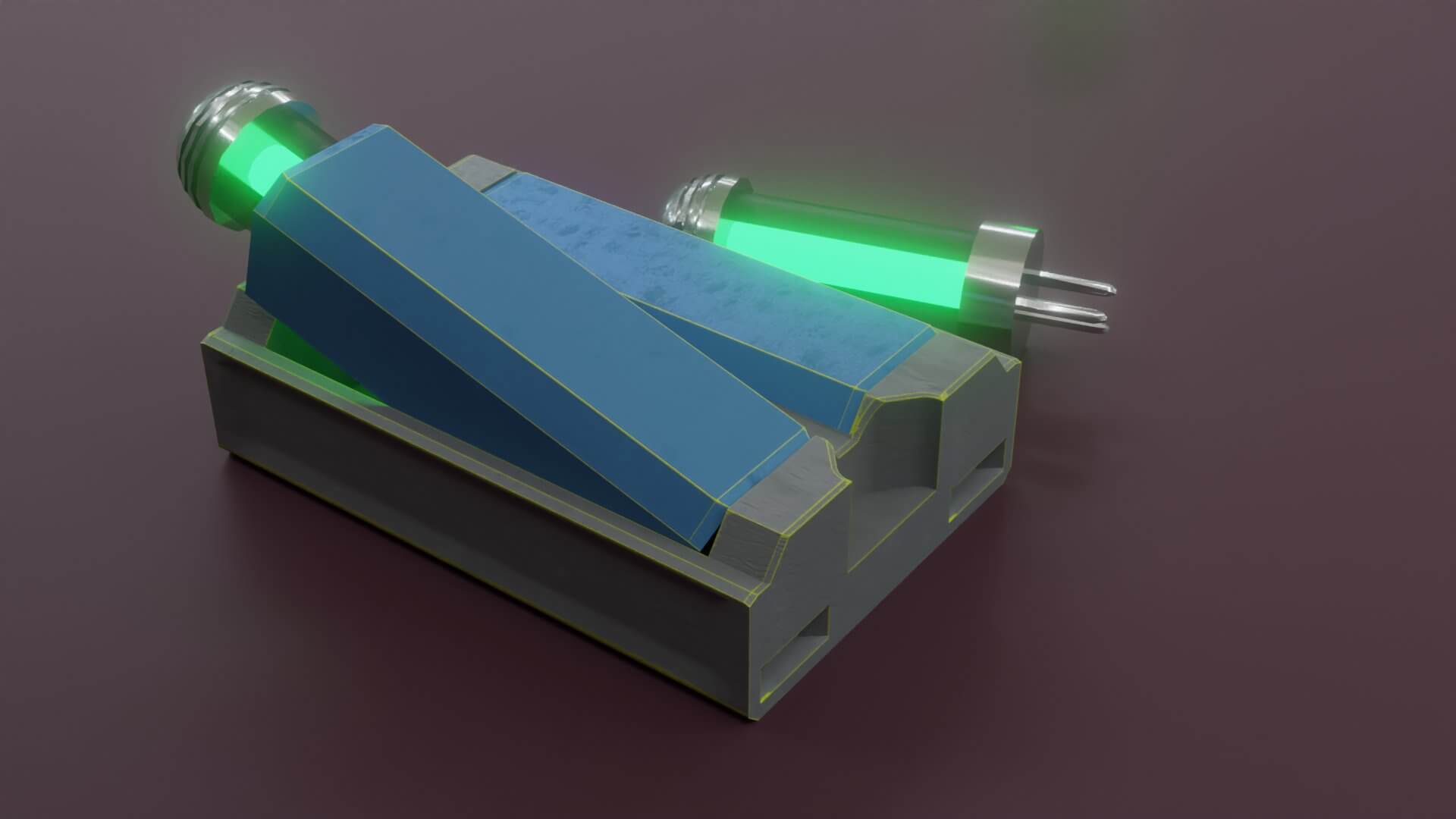Sci-fi Injector or Tracker 3D Model by infocod44