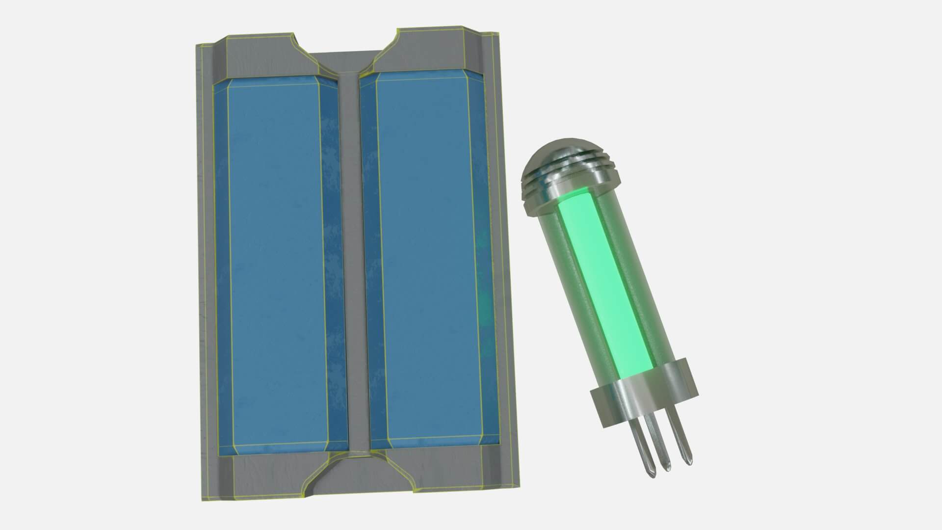 Sci-fi Injector or Tracker 3D Model by infocod44