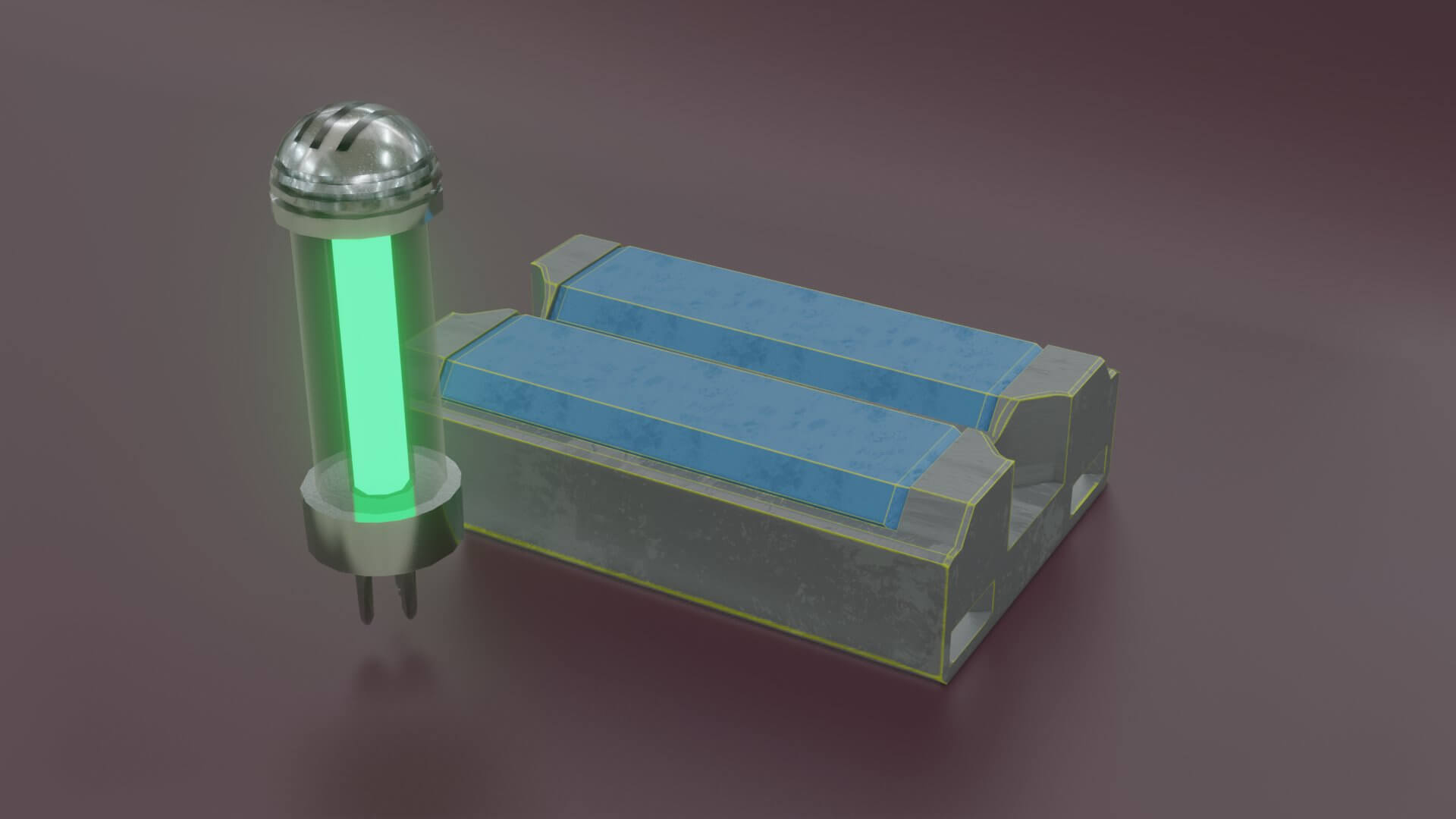 Sci-fi Injector or Tracker 3D Model by infocod44