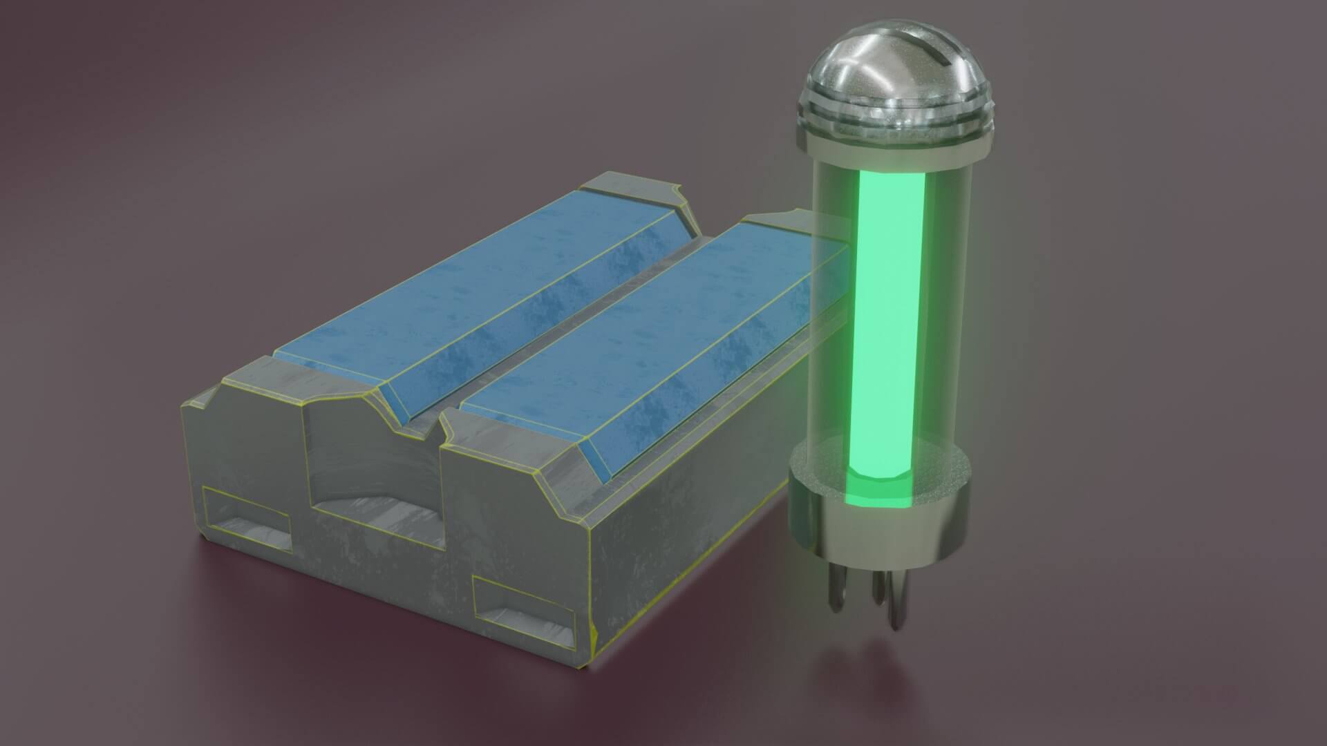 Sci-fi Injector or Tracker 3D Model by infocod44