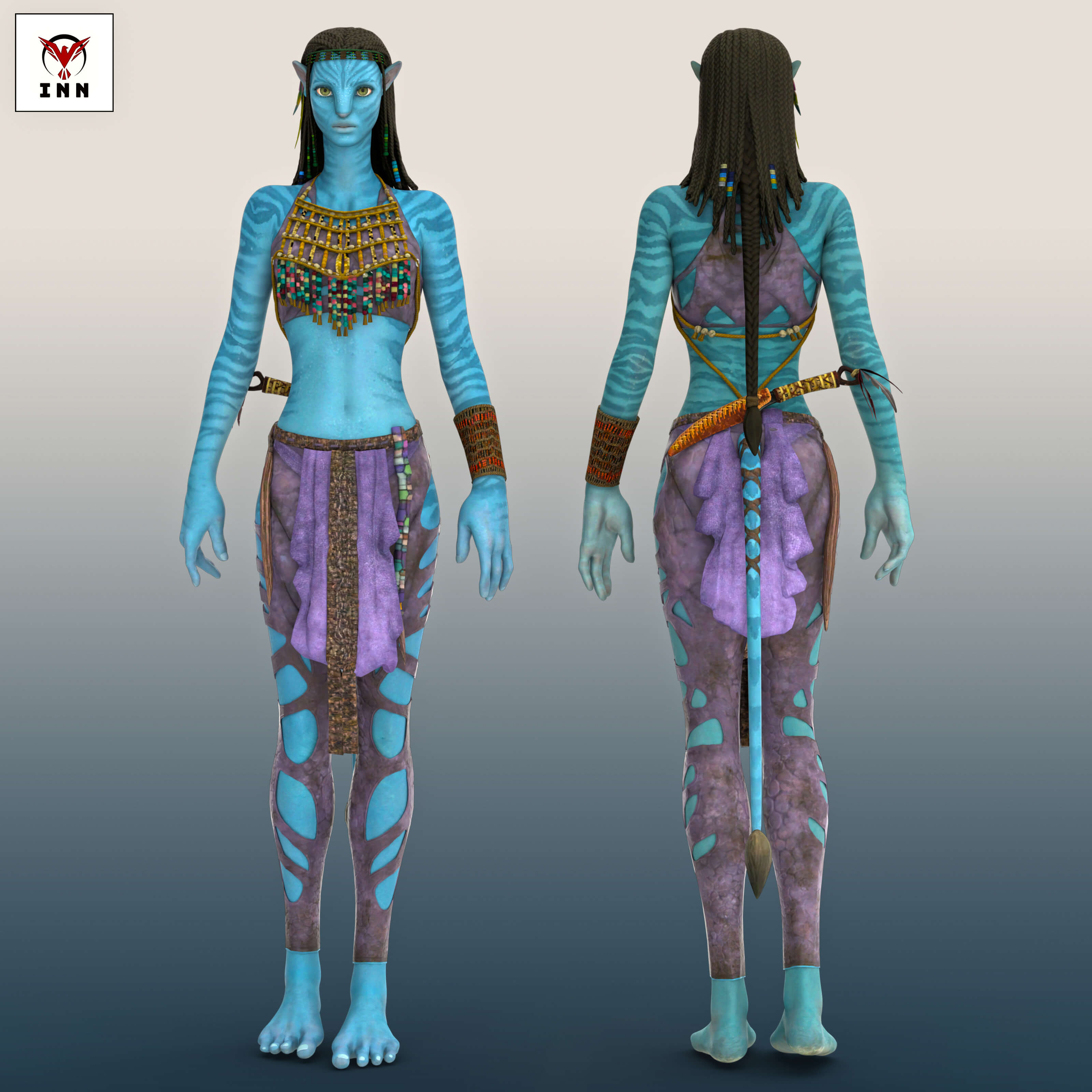 Avatar - Neytiri for G8F Daz Content by INN