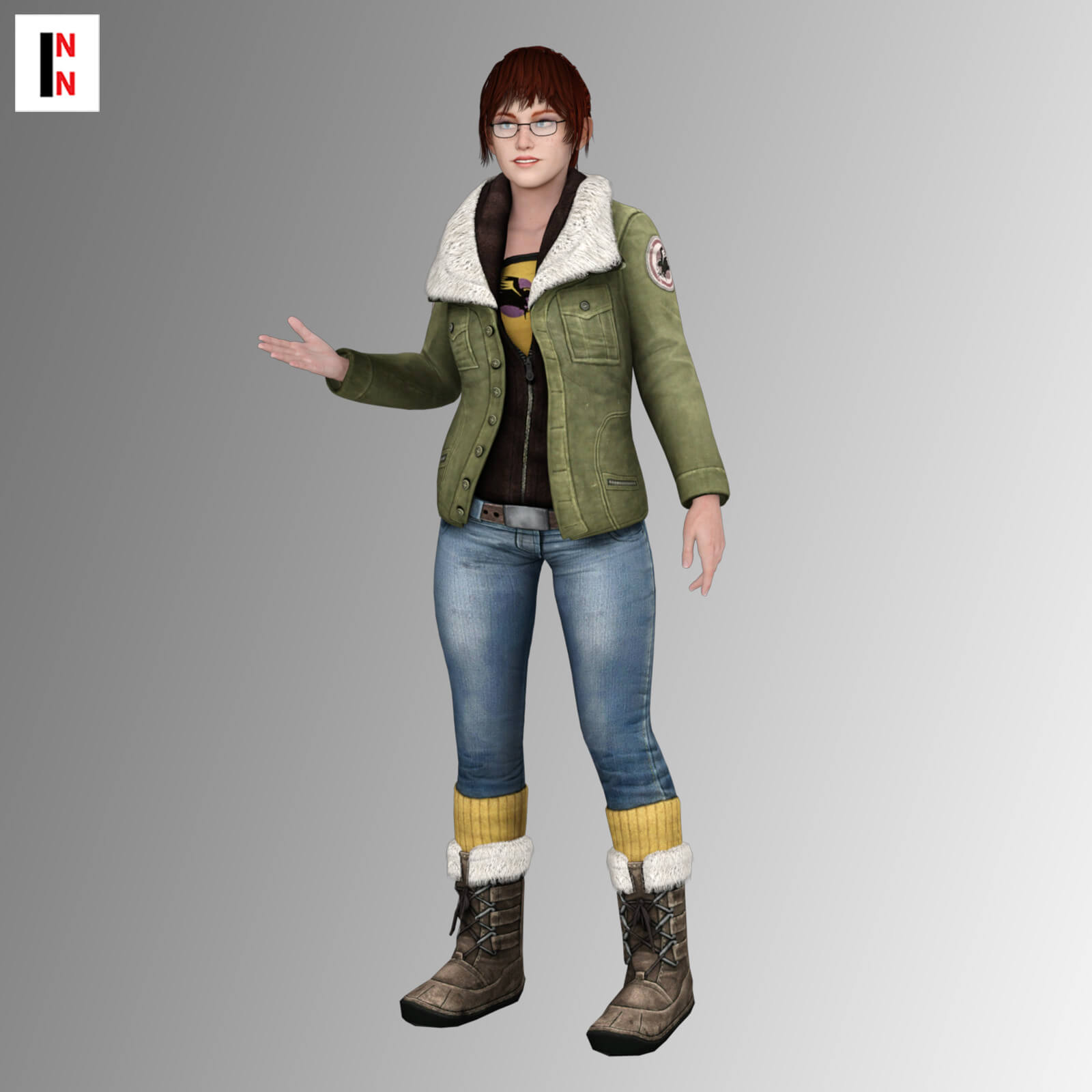 BAO - Barbara Gordon for Genesis 8 Female Daz Content by INN