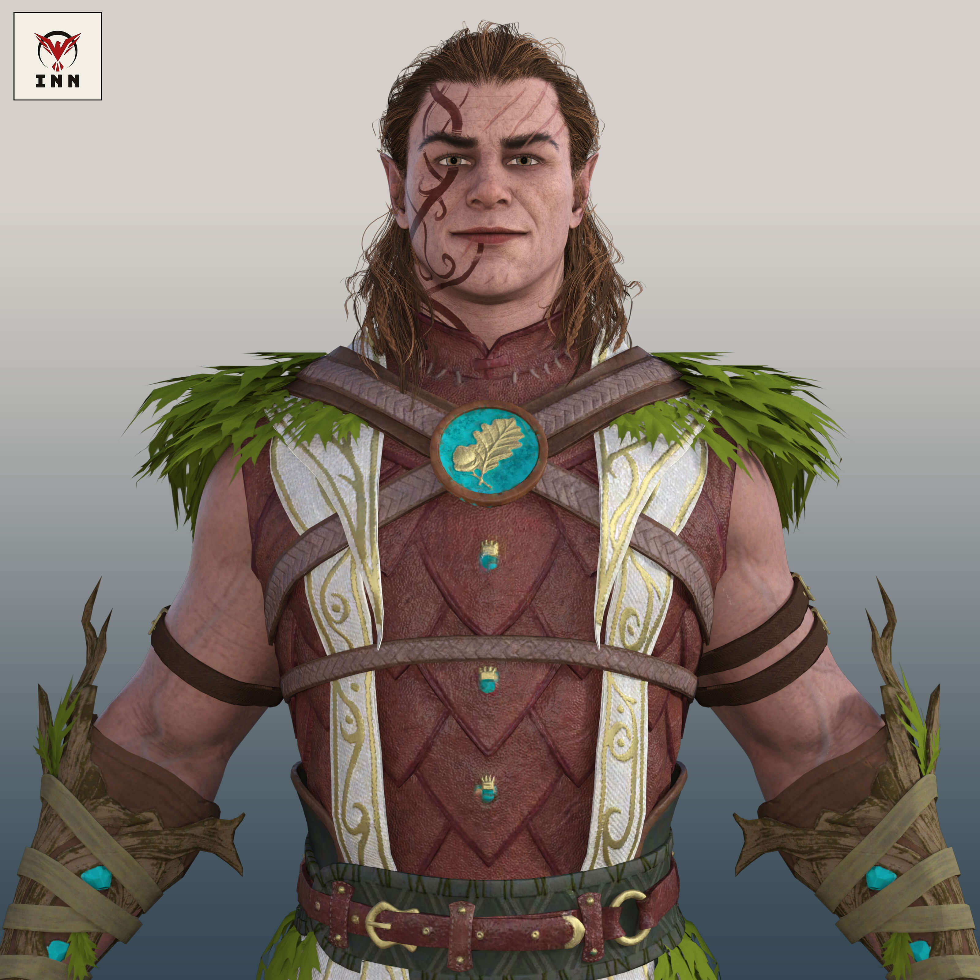 BG3 - Halsin for Genesis 8 Male Daz Content by INN