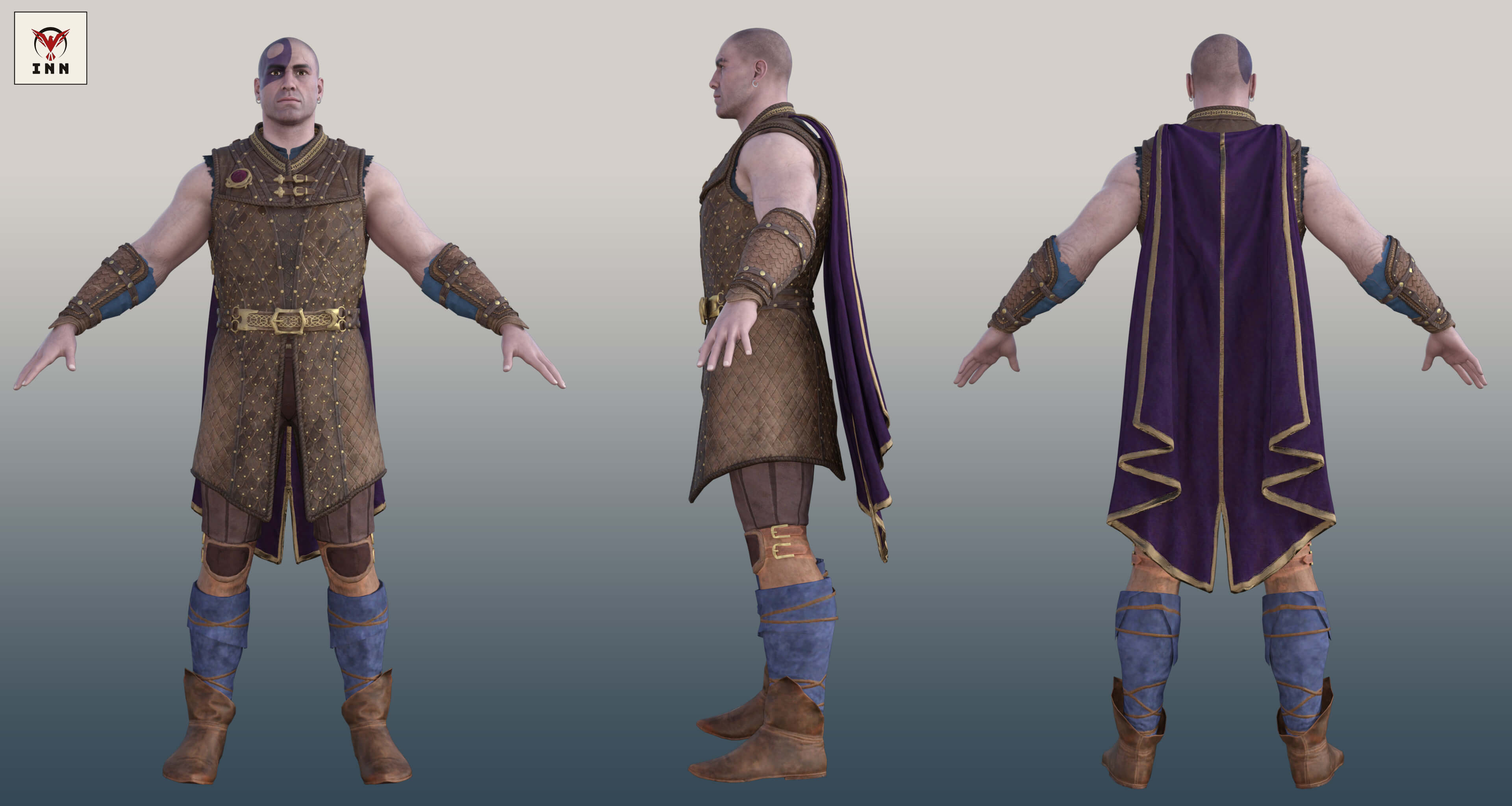 BG3 - Minsc for Genesis 8 Male Daz Content by INN