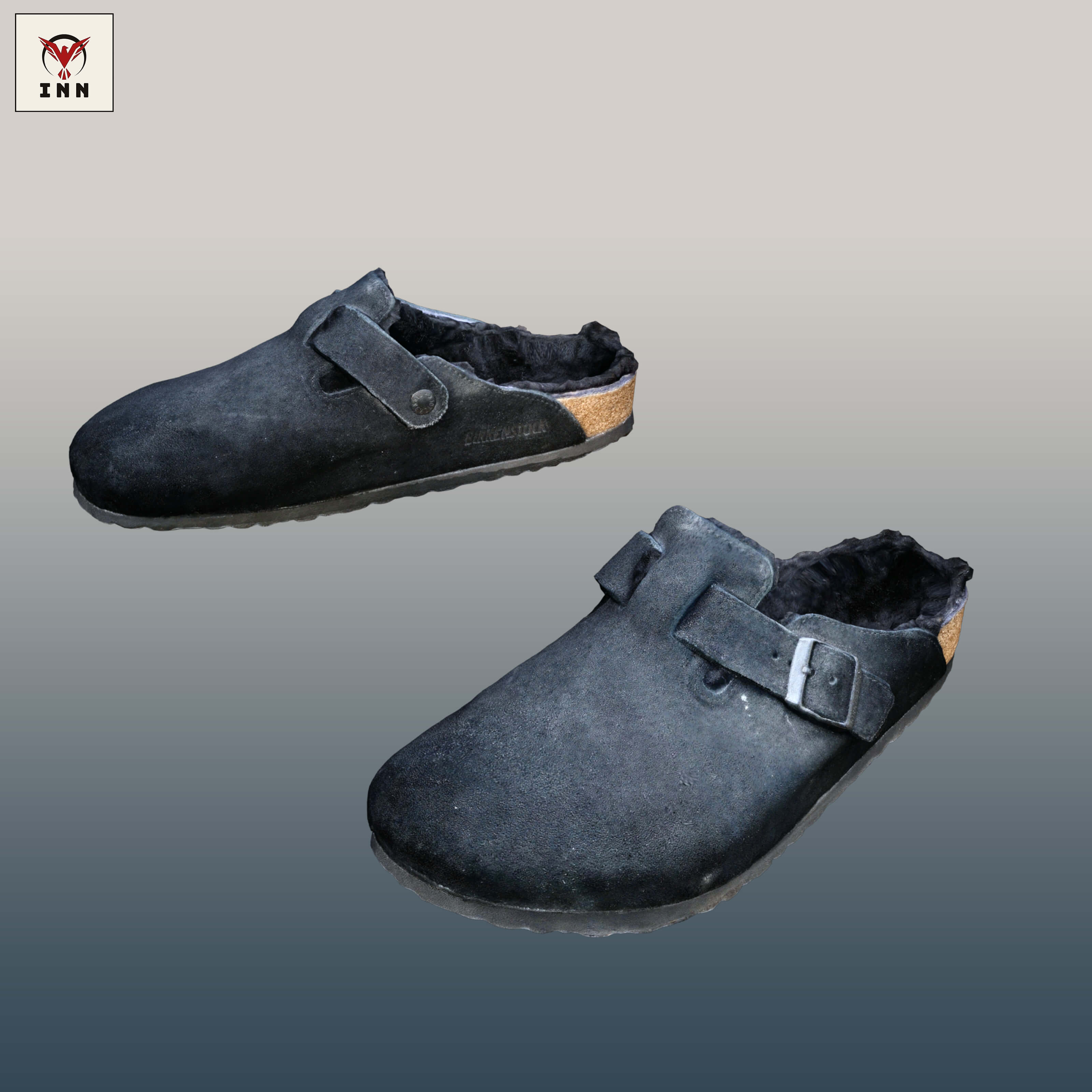 Birkenstocks Shear Sandals for Genesis 8 & Genesis 9 - Daz Content by INN