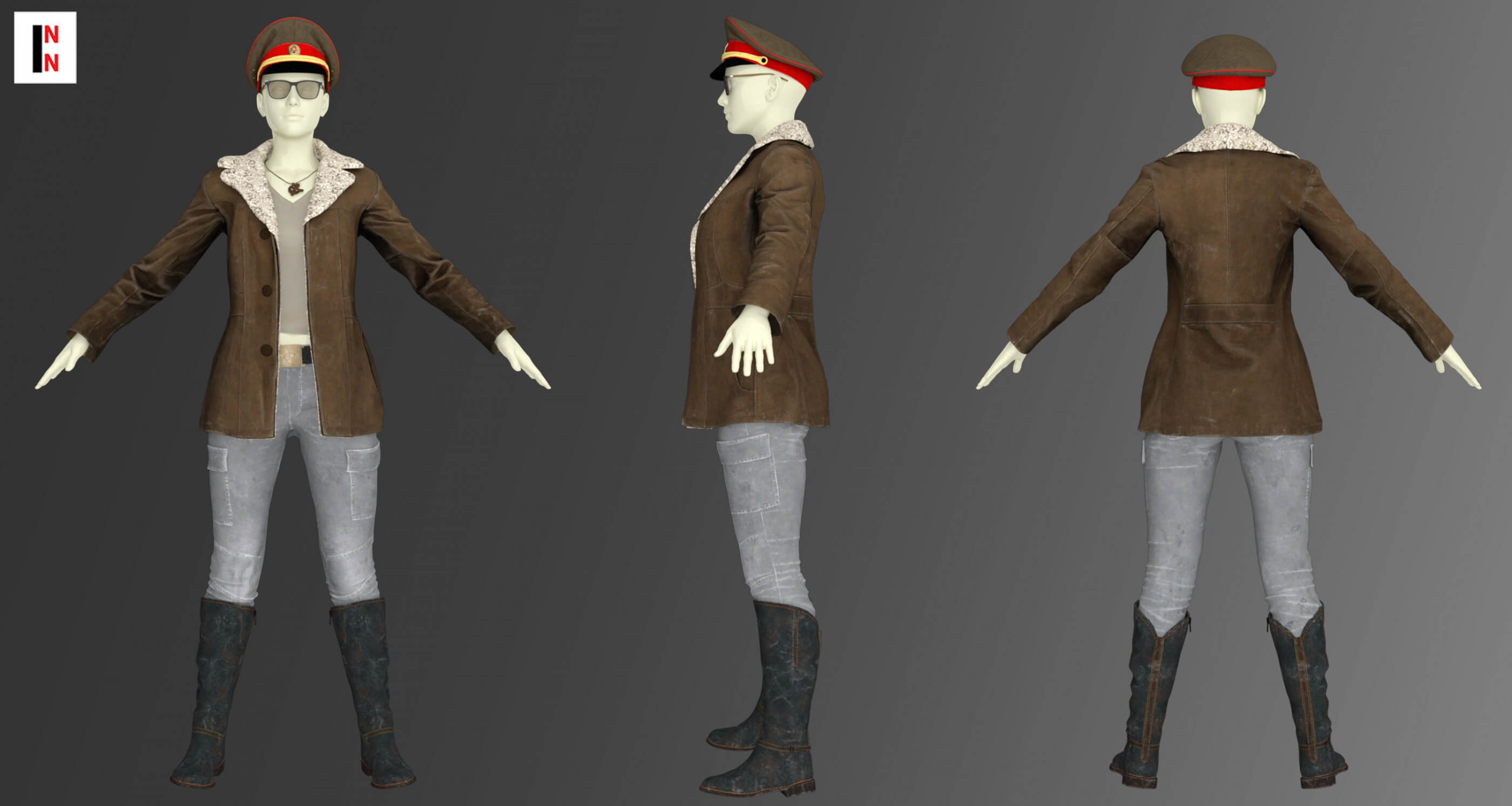COD - Portnova Comrade Outfit for Genesis 8 Female Daz Content by INN