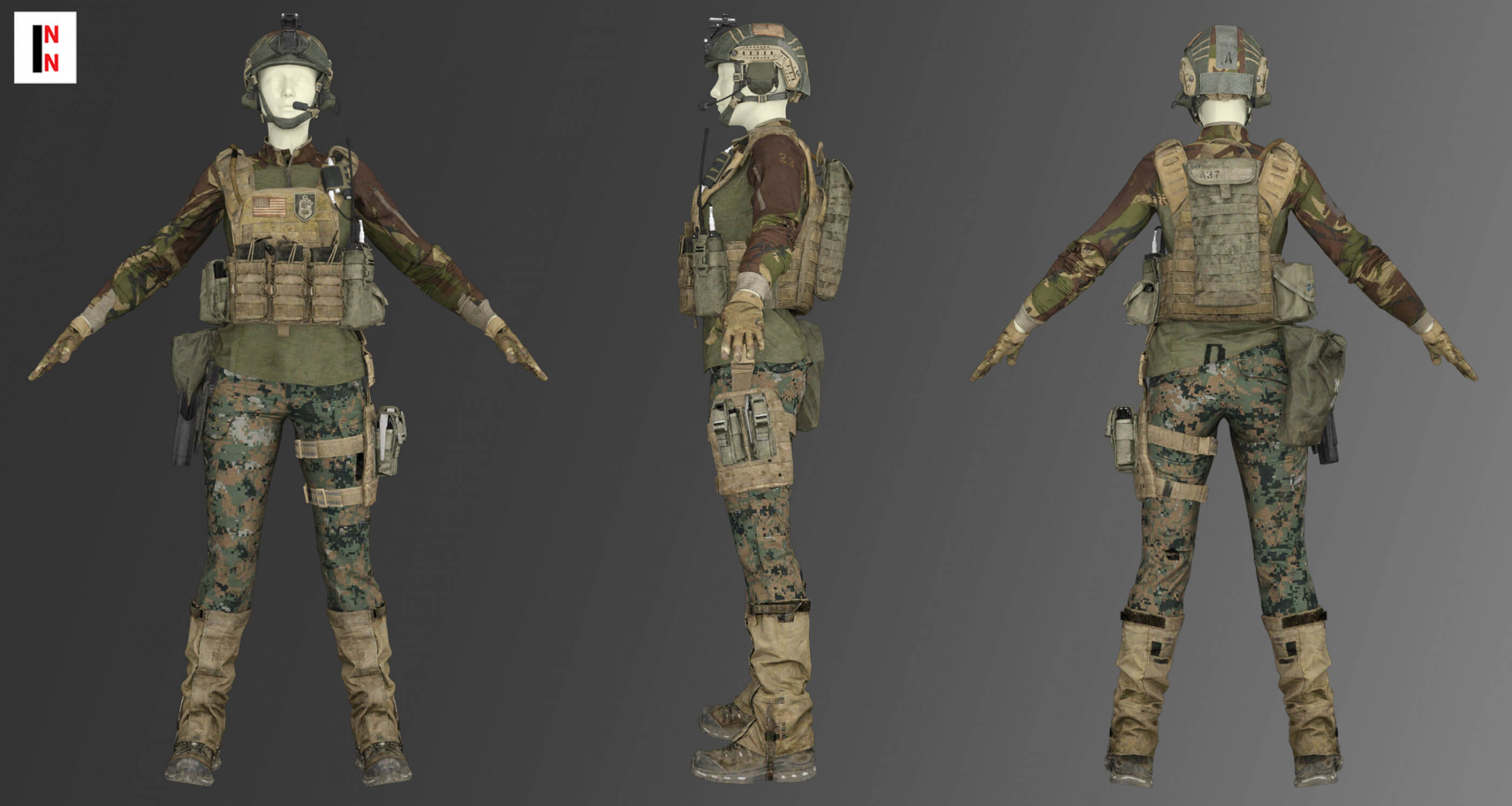 COD - Alice Boss Lady Outfit for Genesis 8 Female Daz Content by INN