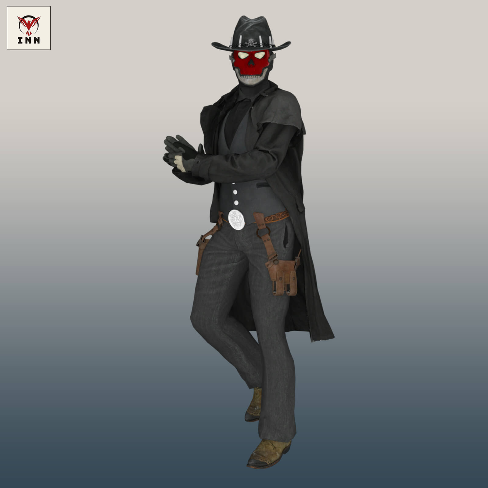 COD - Ghost The Marshall Outfit for Genesis 8 Male Daz Content by INN