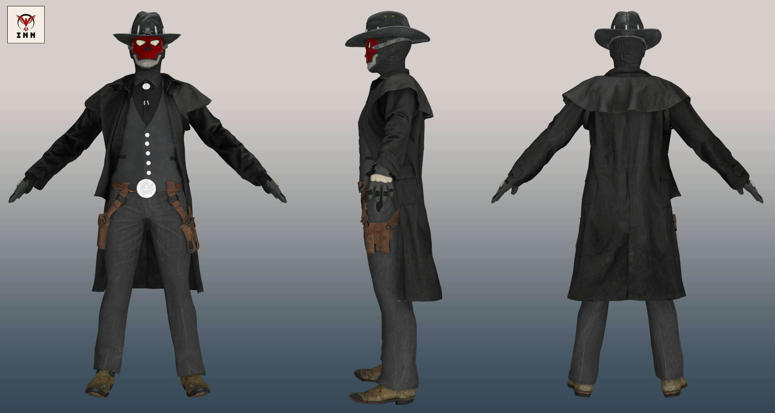 COD - Ghost The Marshall Outfit for Genesis 8 Male Daz Content by INN