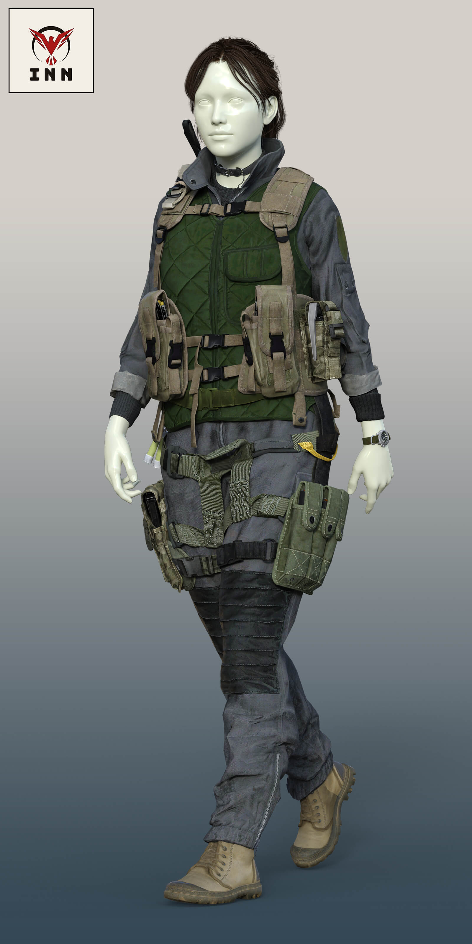 COD - JH Winter Outfit for G8F Daz Content by INN