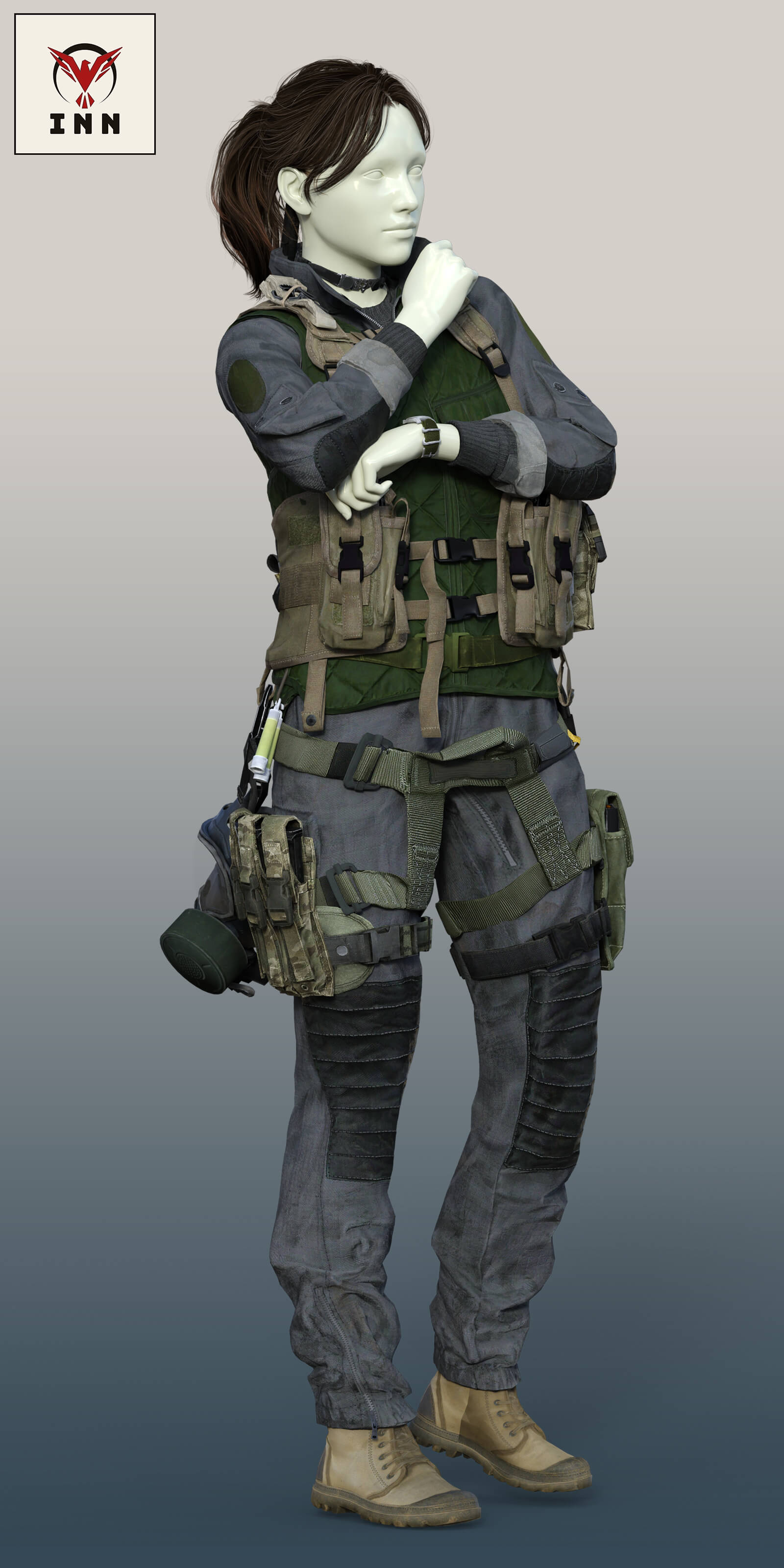 COD - JH Winter Outfit for G8F Daz Content by INN