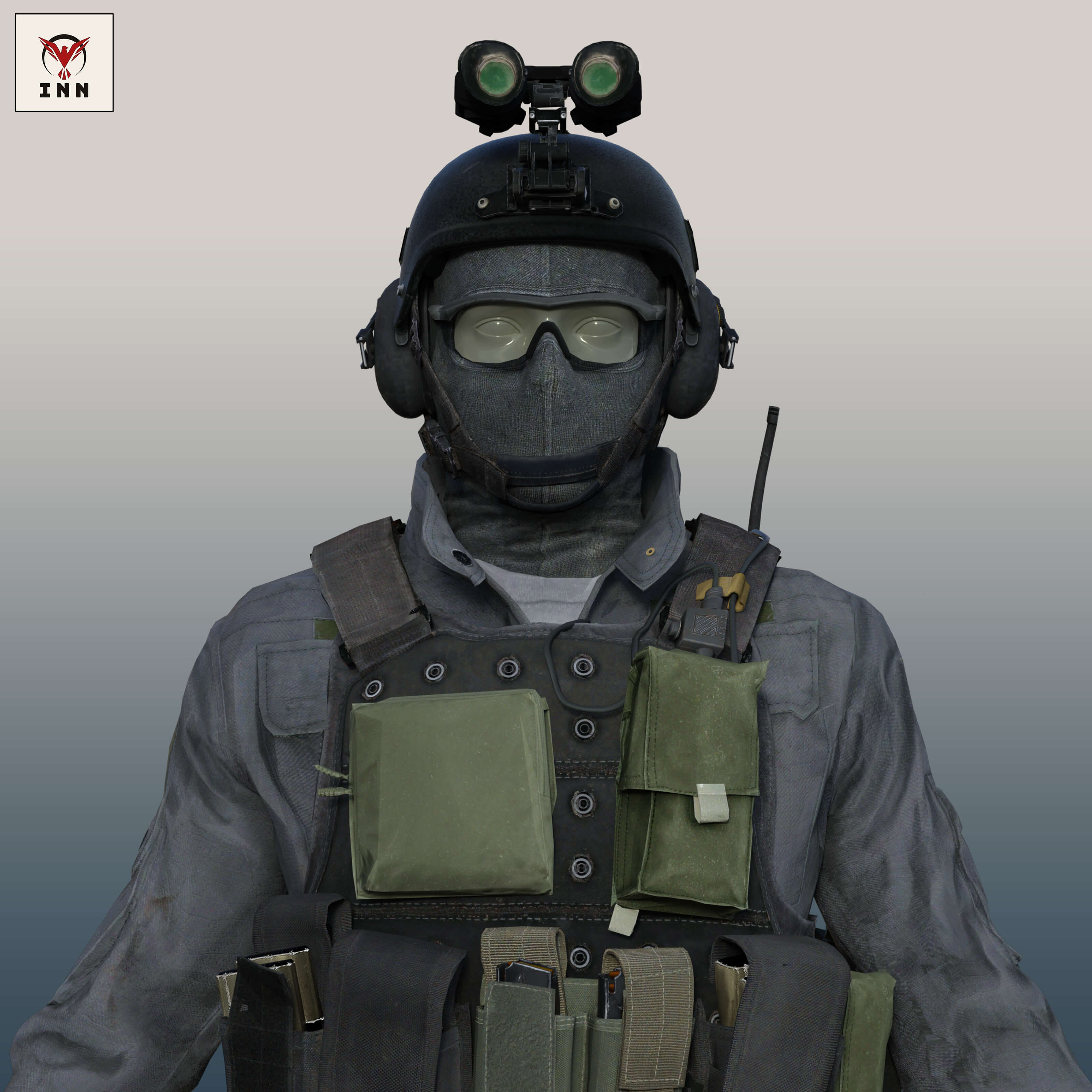 COD - Pantheon Loadout for G8M Daz Content by INN