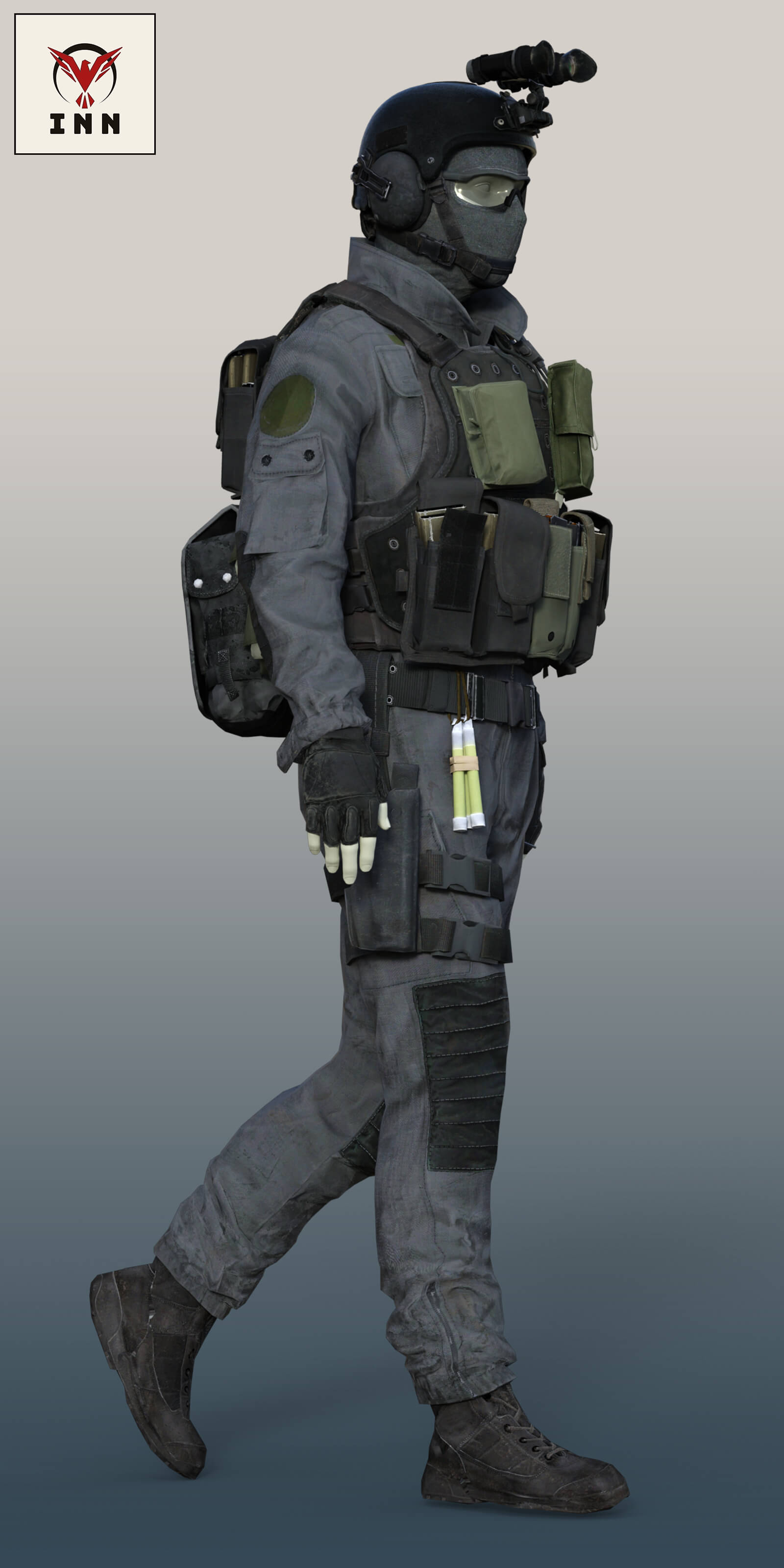 COD - Pantheon Loadout for G8M Daz Content by INN