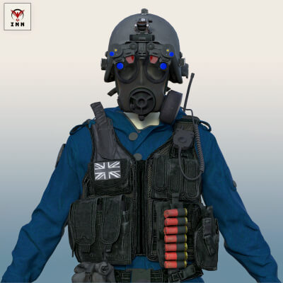 COD - Payne SAS Outfit for G8M Daz Content by INN
