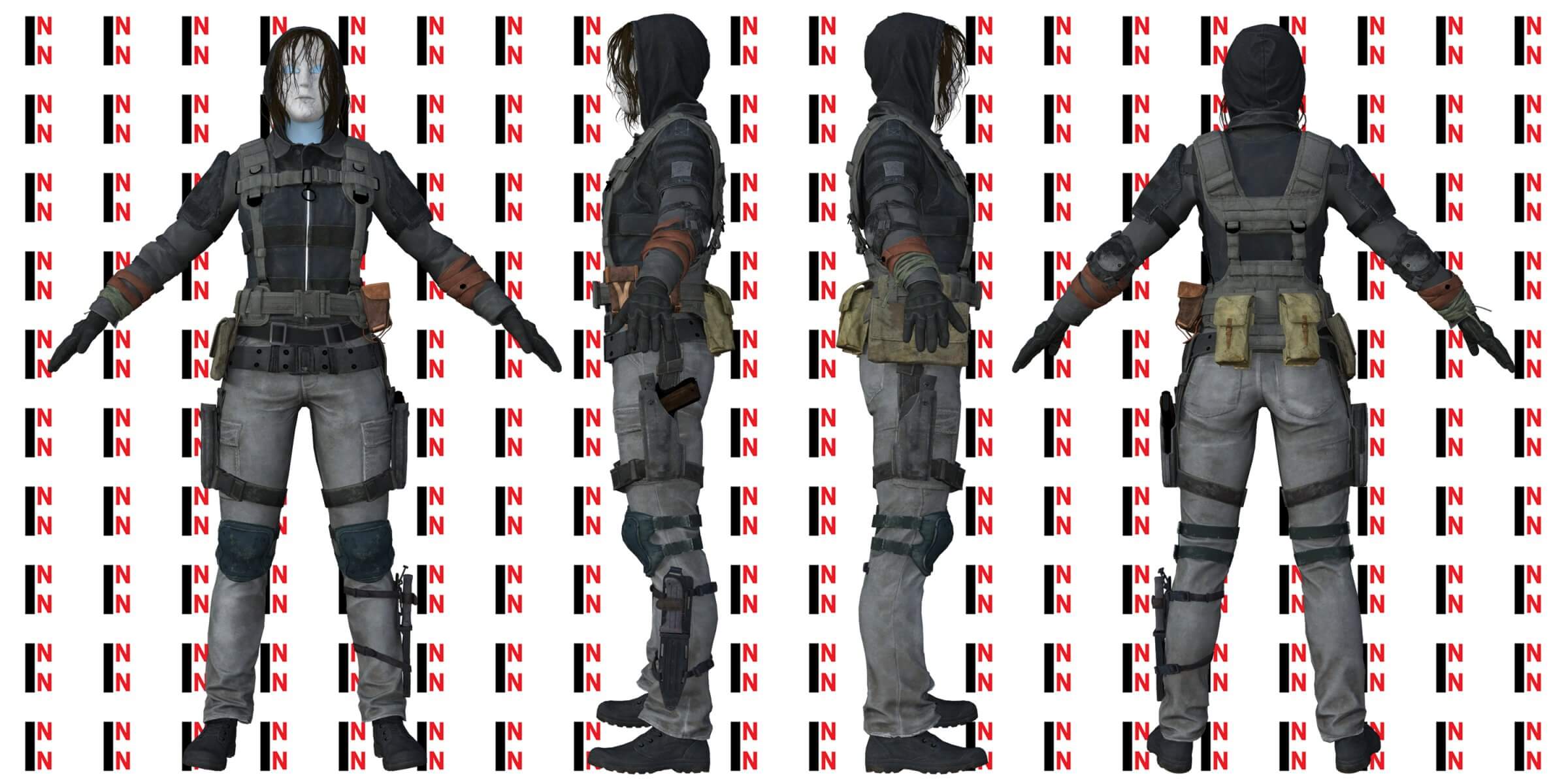 COD Wraith Havoc Outfit For Genesis 8 Female - Daz Content by INN