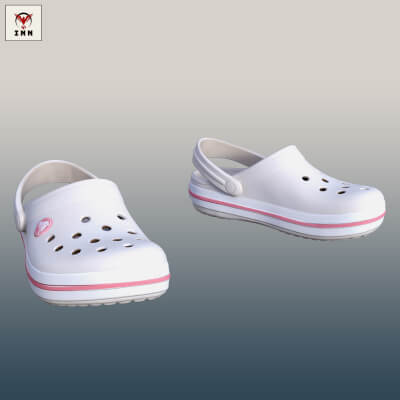 Crocs for G8F & G9 - Daz Content by INN