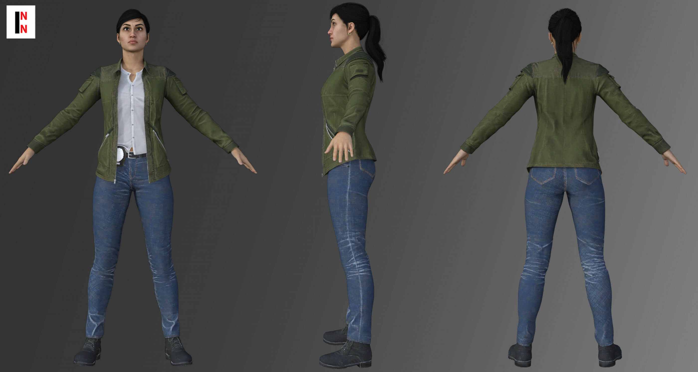 DC Gotham Knight Montoya for Genesis 8 Female - Daz Content by INN