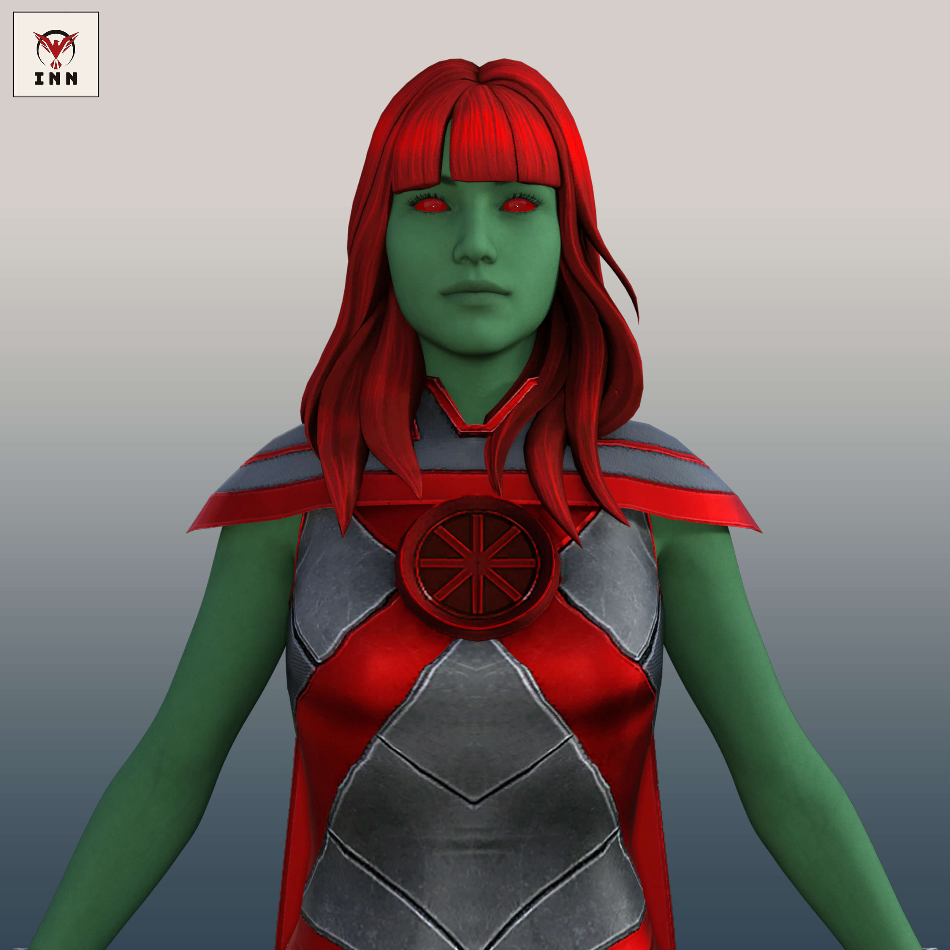 DC - Miss Martian for Genesis 8 Female Daz Content by INN