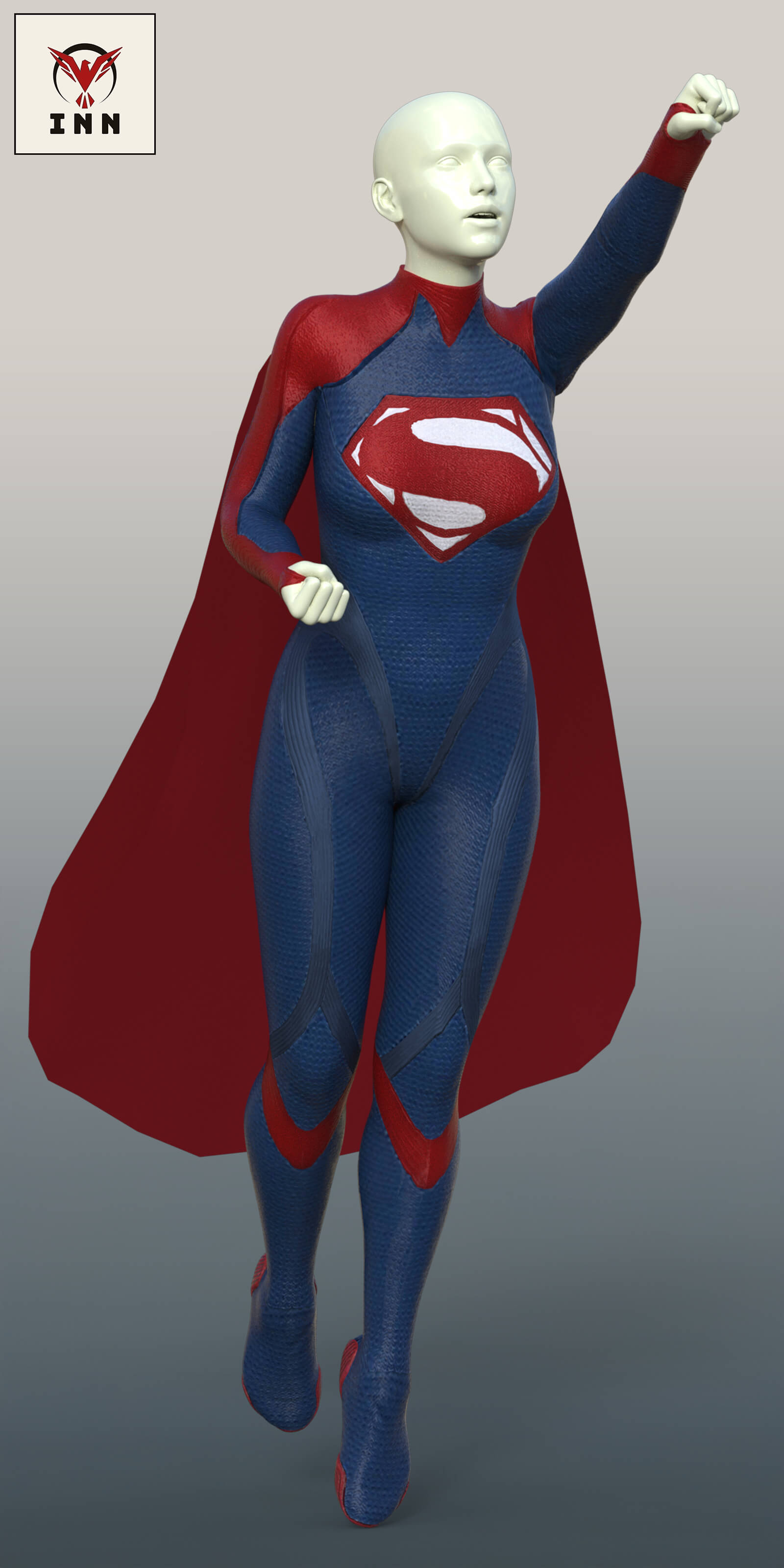 DC - Supergirl (FP) for G8F & G9 Daz Content by INN