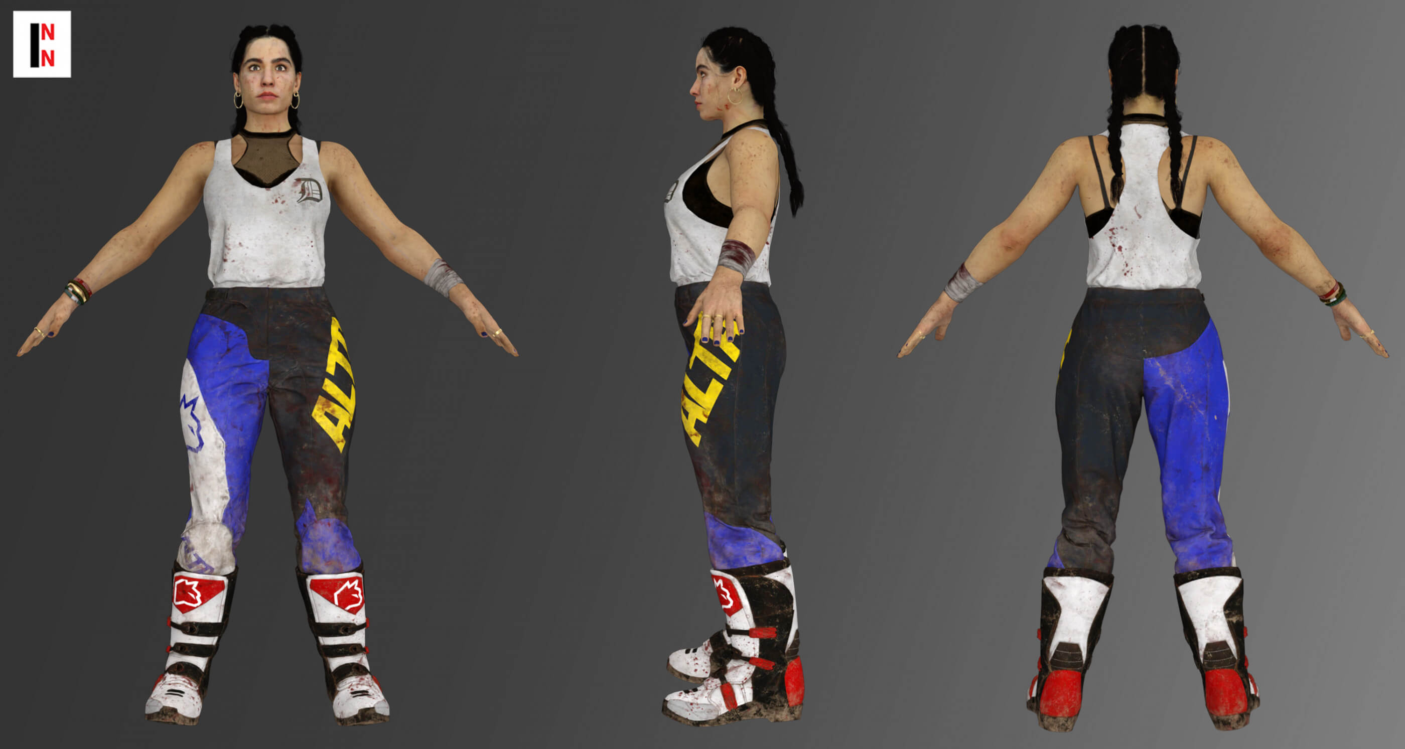 Dead Island 2 - Carla with Outfit 01 for Genesis 8 Female Daz Content ...