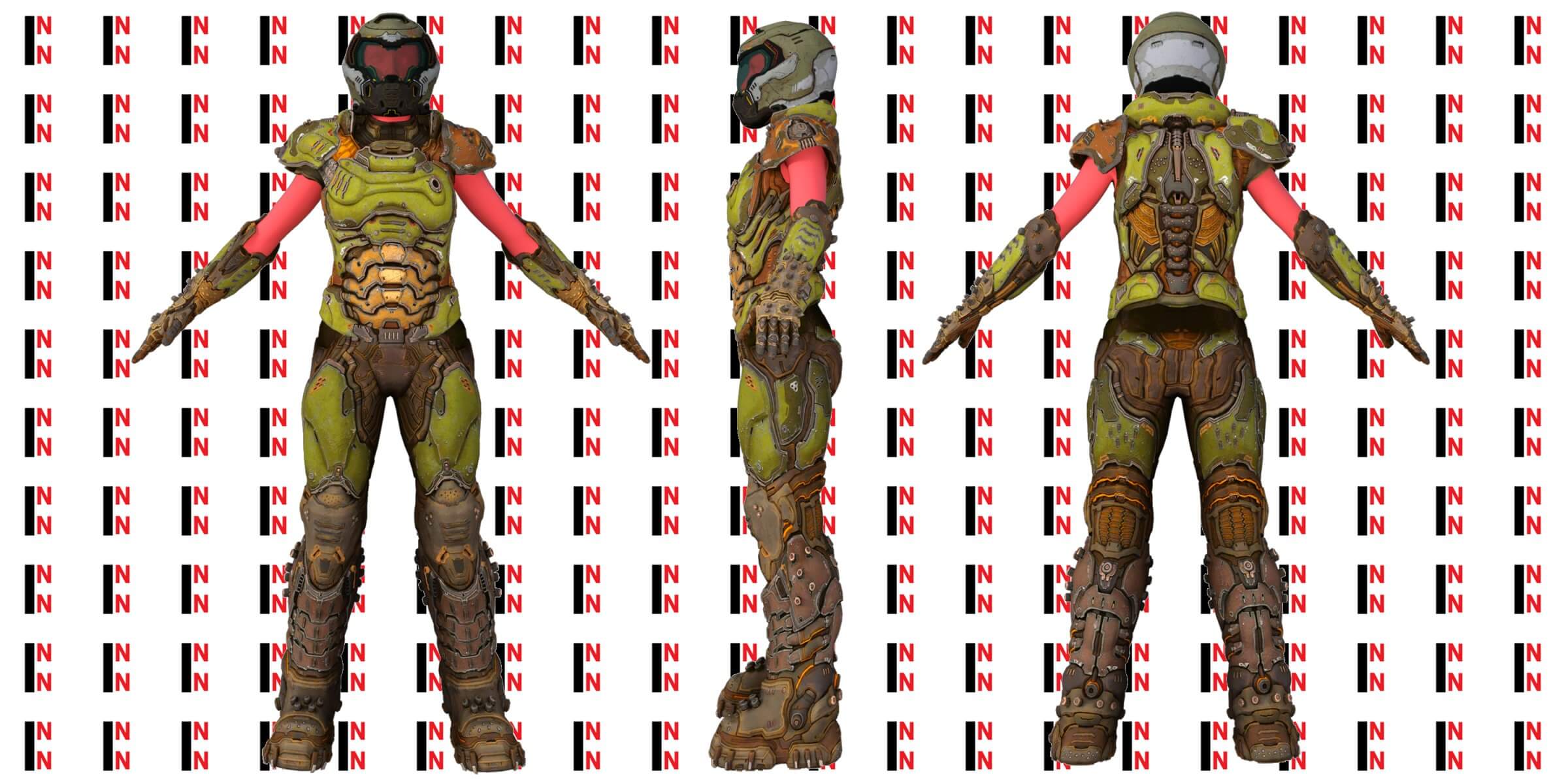 Doom FemSlayer For Genesis 8 Female - Daz Content by INN