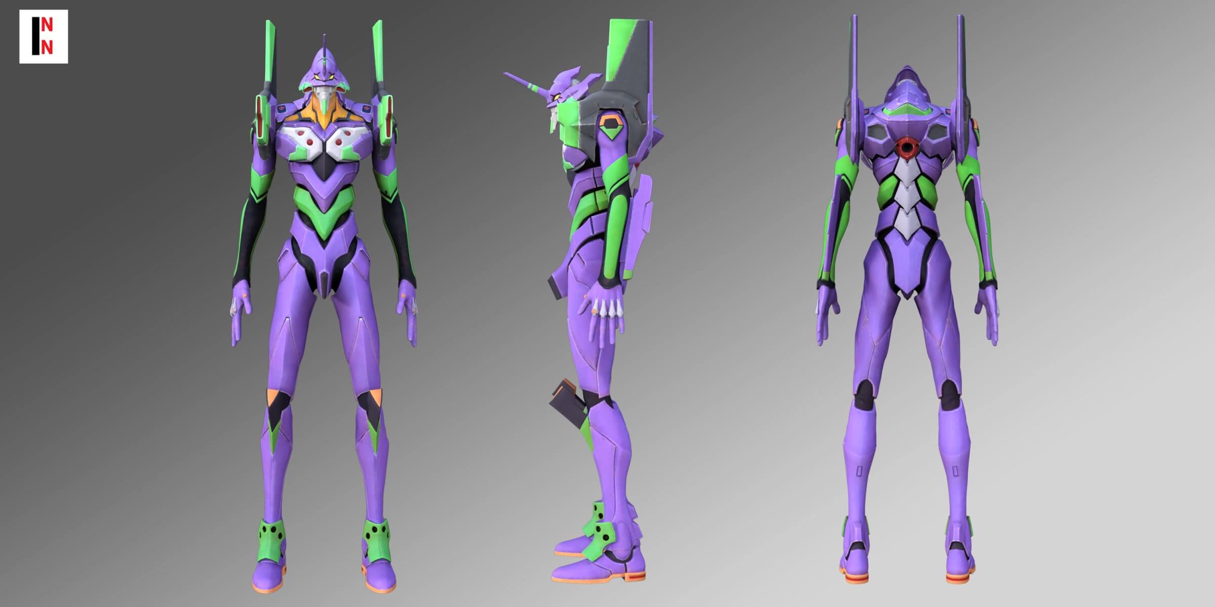 Evangelion EVA T-01 Daz Content by INN