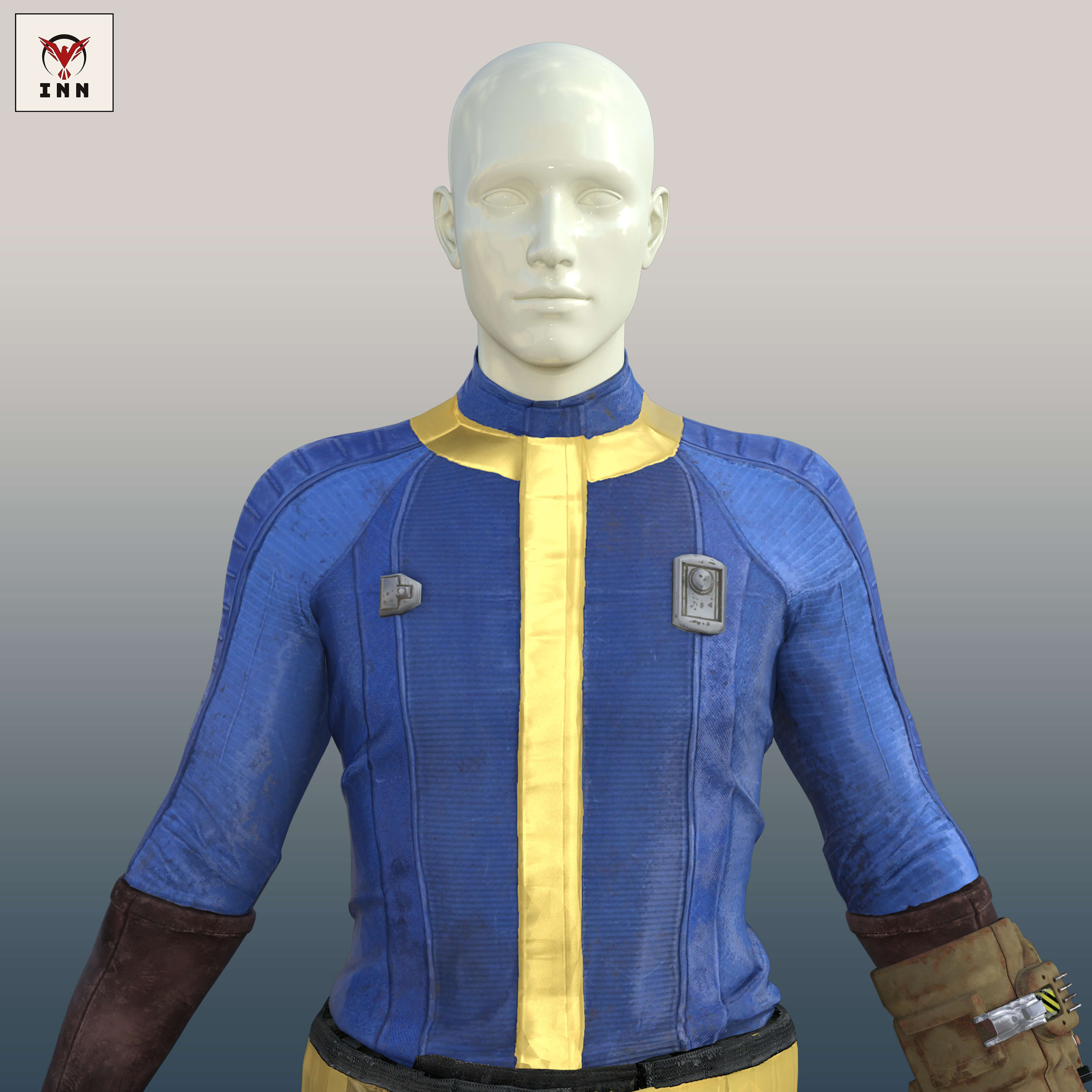 Fallout Vault Suit for Genesis 8 Male/Female & Genesis 9 - Daz Content ...