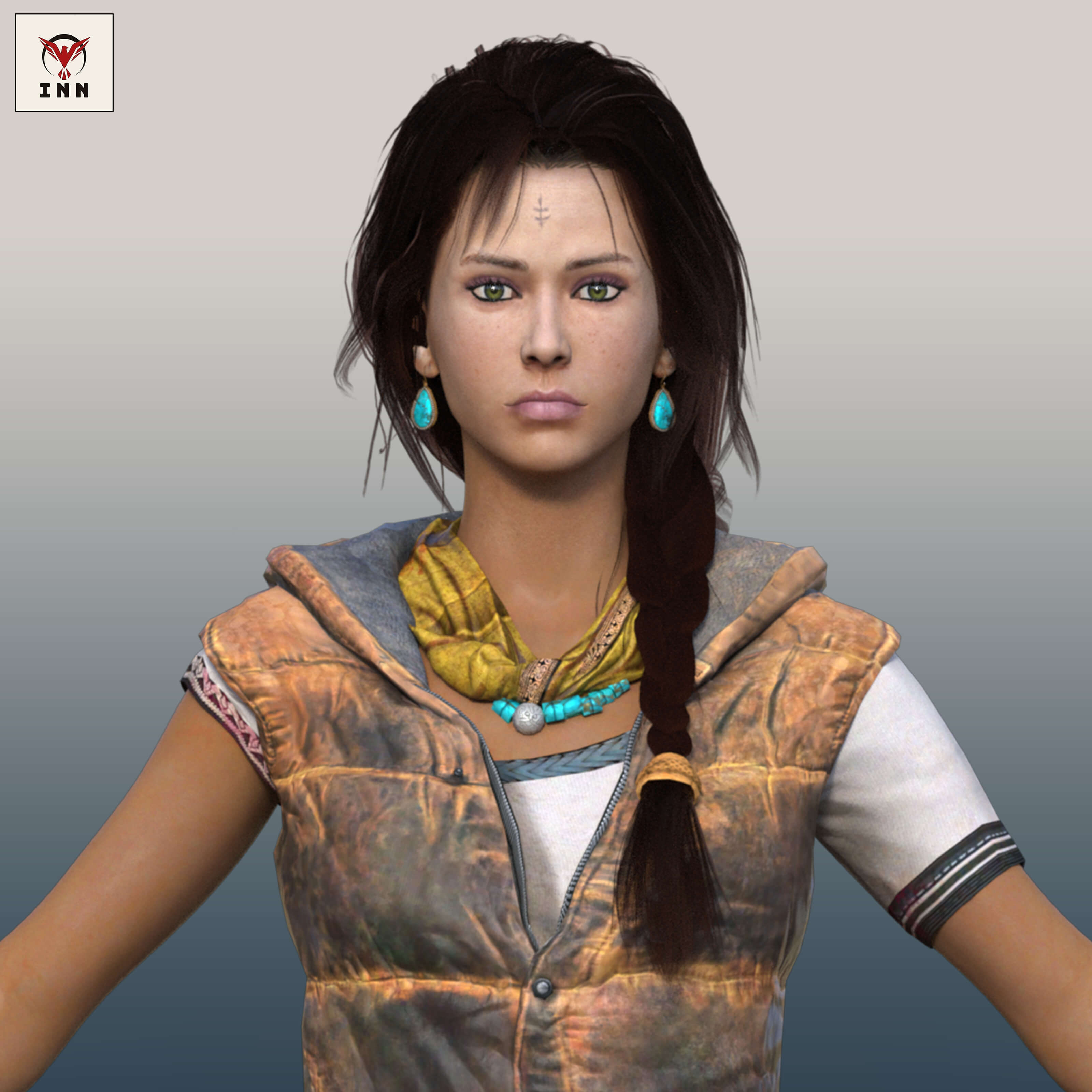 FC - Amita for G8F Daz Content by INN