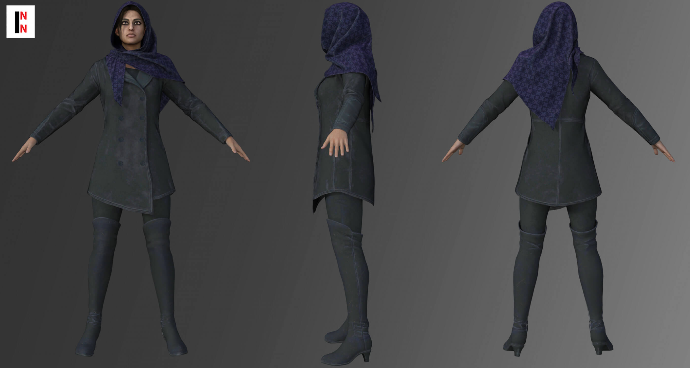 GK Talia Al-Ghul for Genesis 8 Female Daz Content by INN