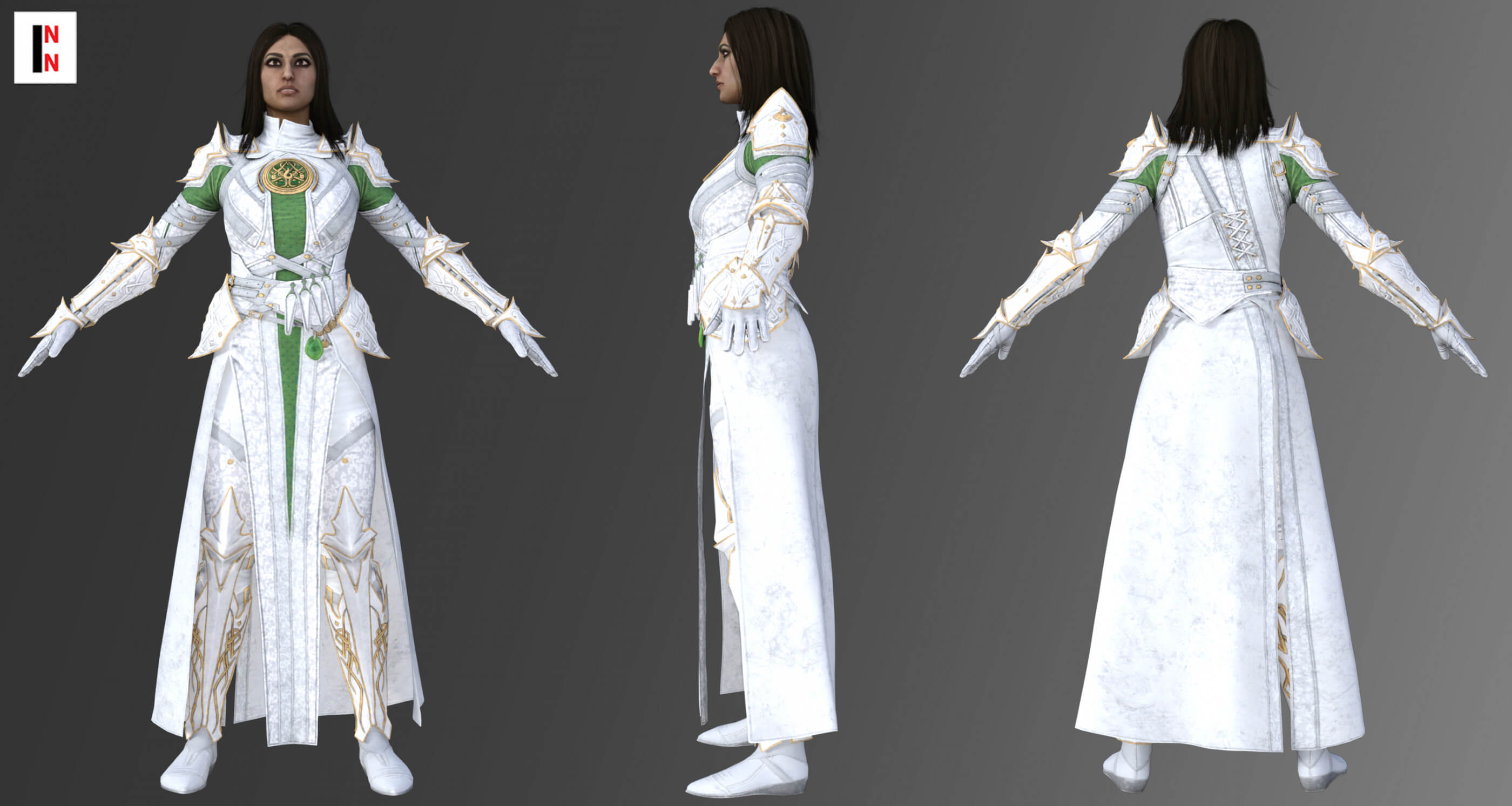 GK Talia Al-Ghul V2 Outfit for Genesis 8 Female Daz Content by INN