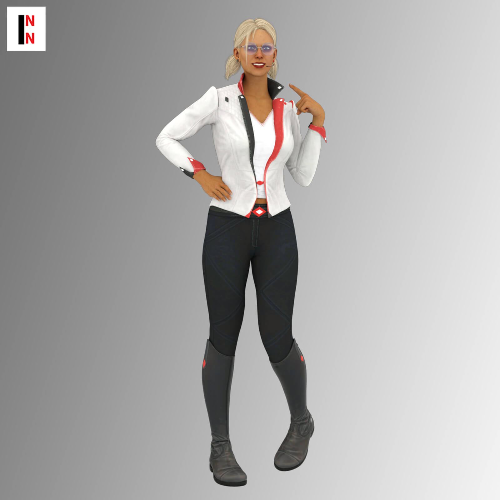 Gotham Knight Harley Quinn for Genesis 8 Female - Daz Content by INN