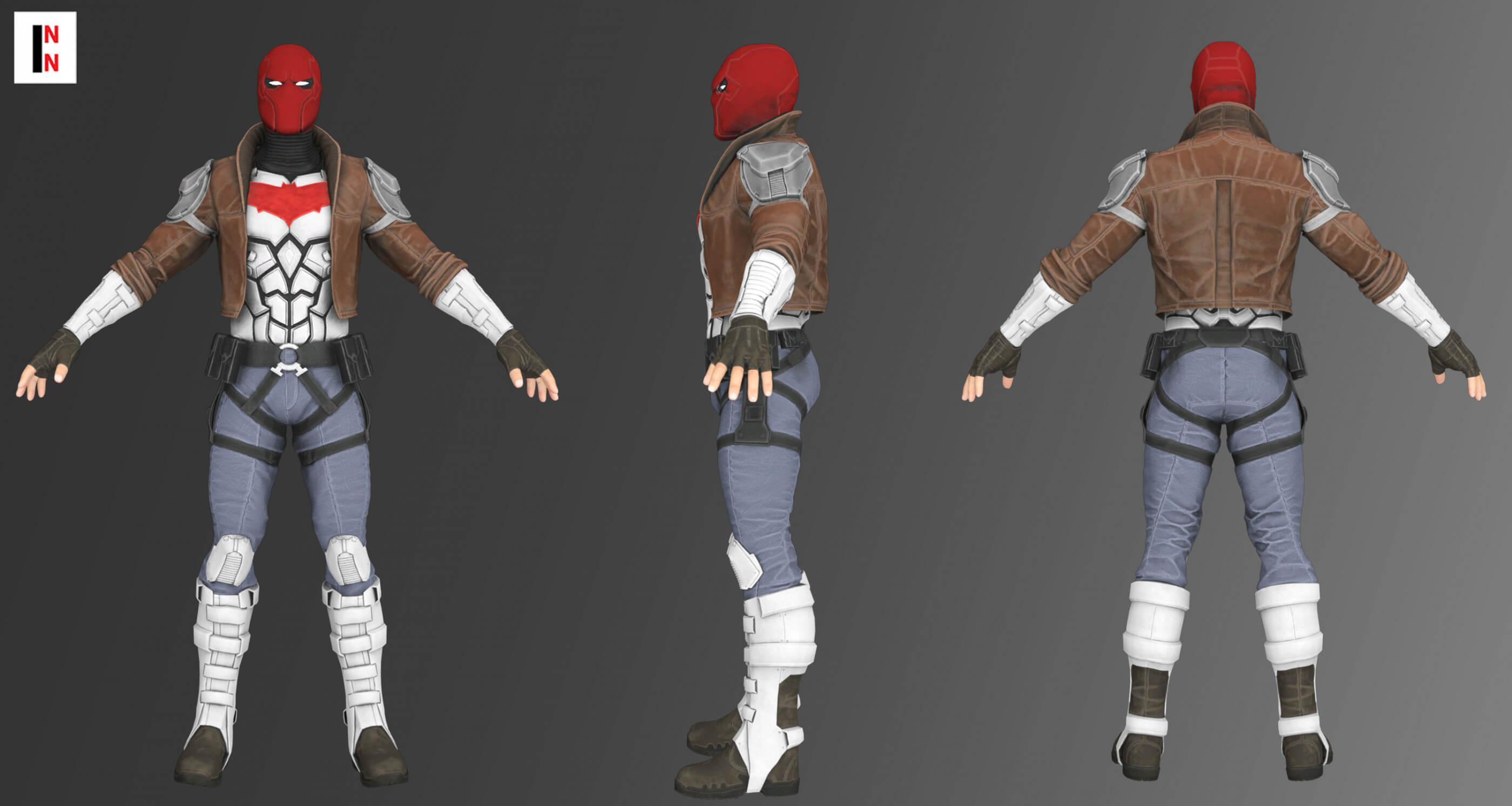 Gotham Knights - Red Hood for Genesis 8 Male Daz Content by INN